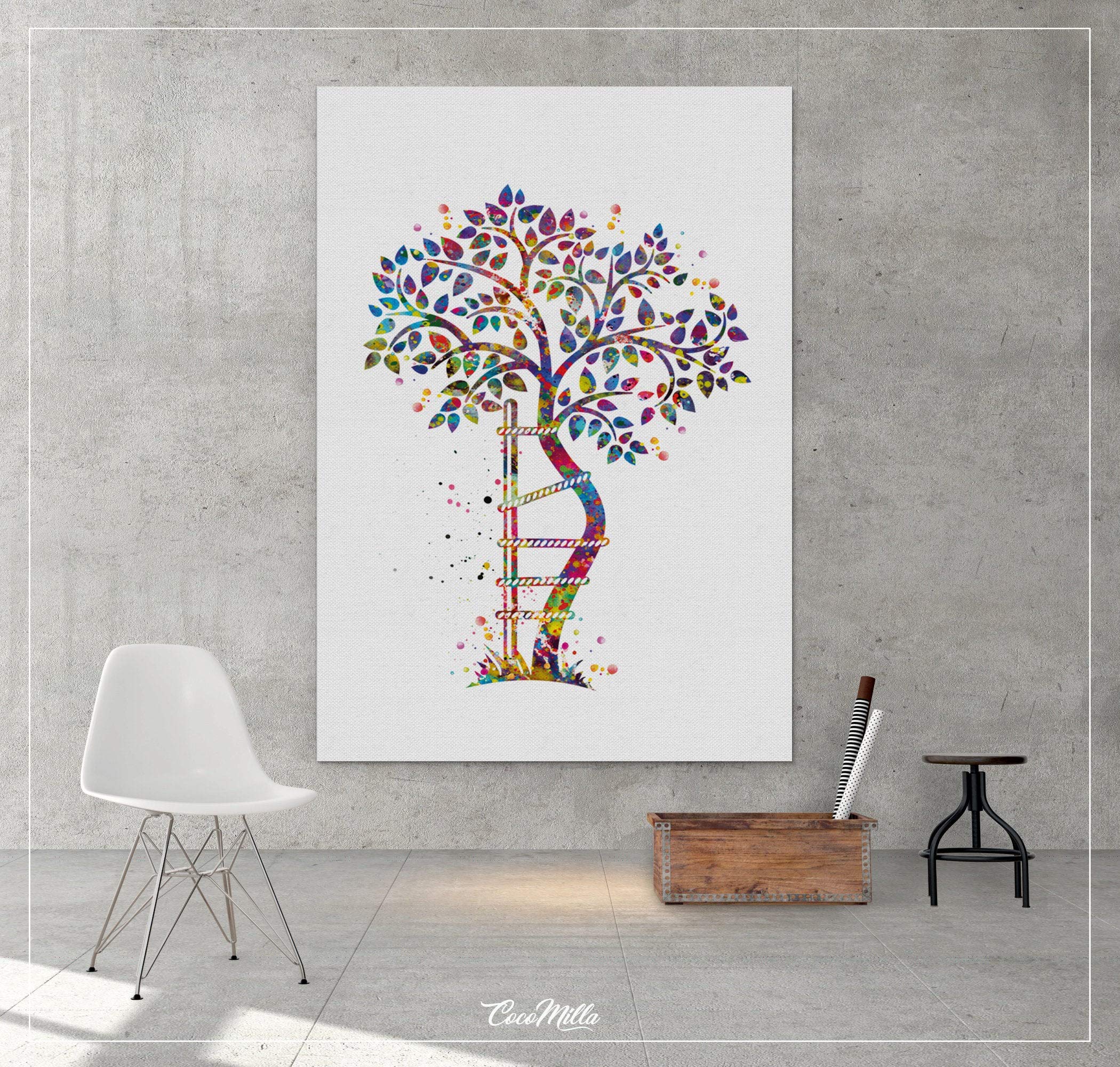 Orthopedic Symbol Tree Orthopedic Logo With Knee Bone Design For