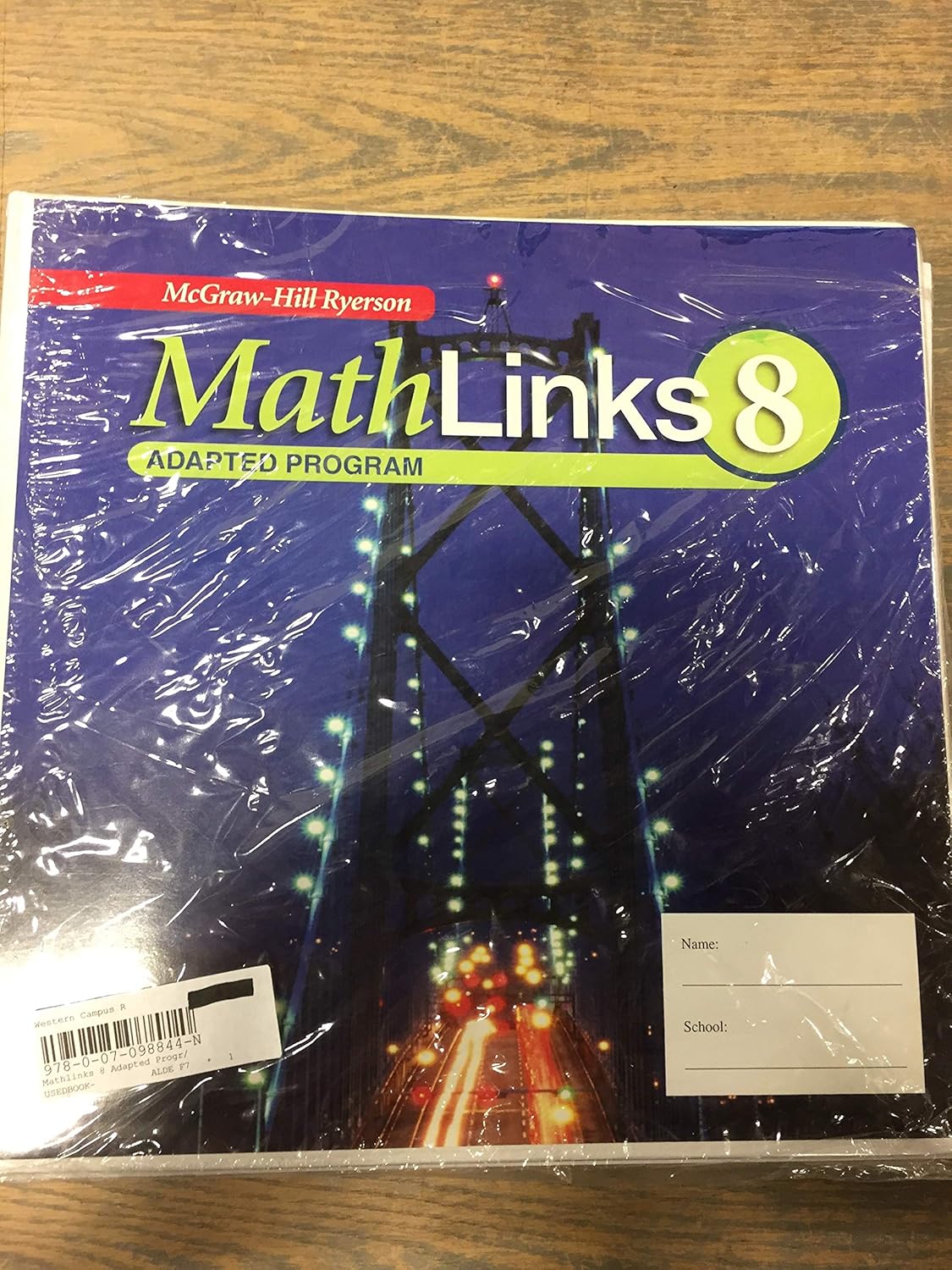 Mathlinks 8 Adapted Program: McGraw-Hill: 9780070988446: Books - Amazon.ca