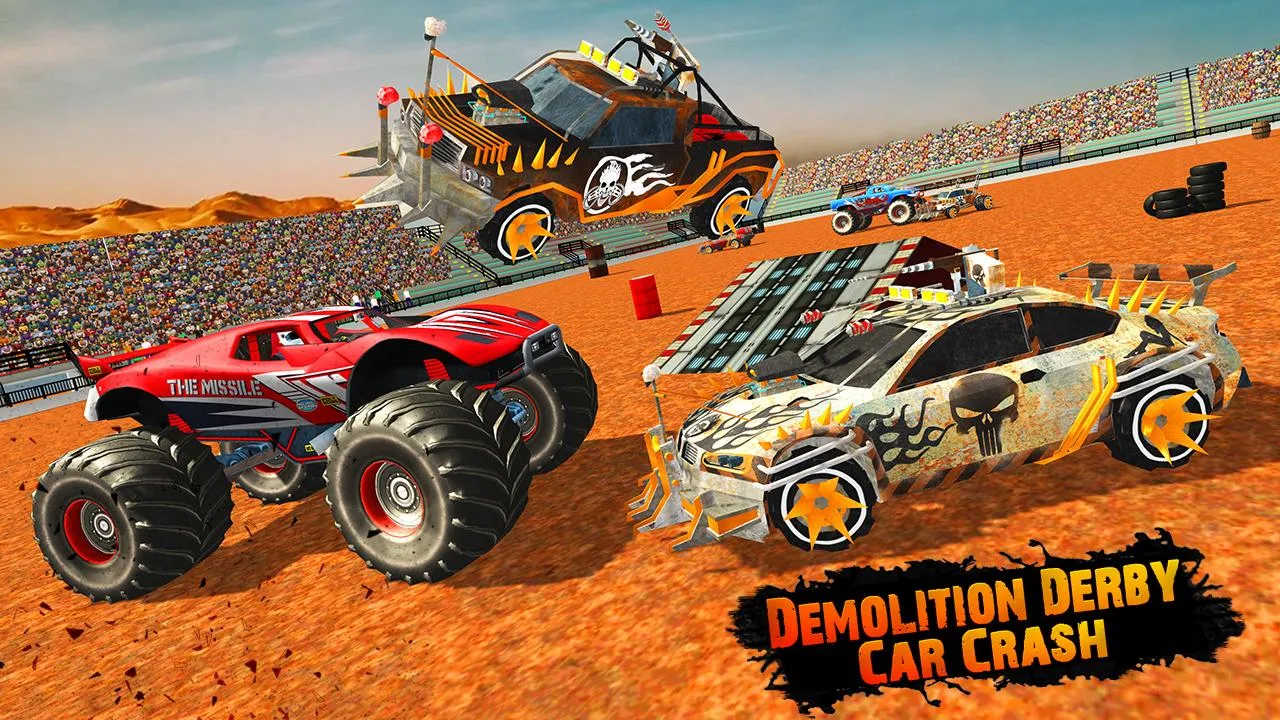 Monster Truck Demolition Derby Crash Stunts Driving Simulator - App on ...