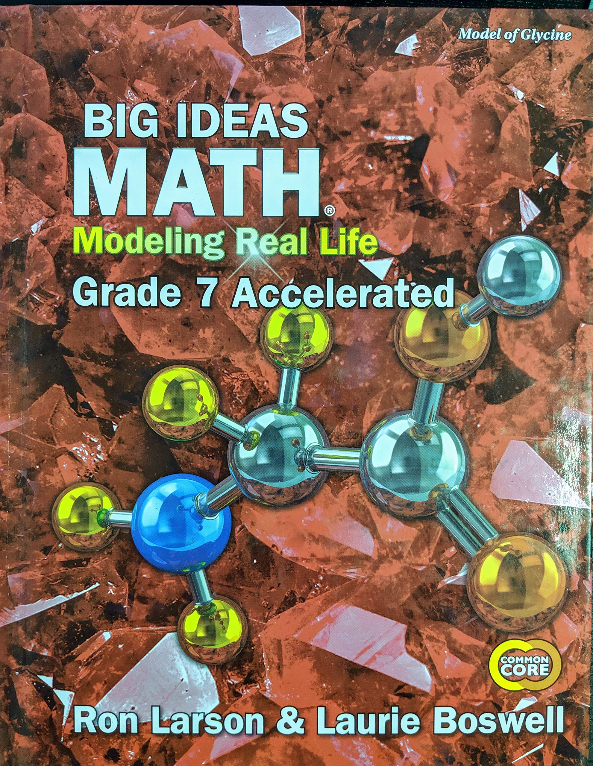Amazon.com: Big Ideas Math: Modeling Real Life Common Core - Grade 7 ...