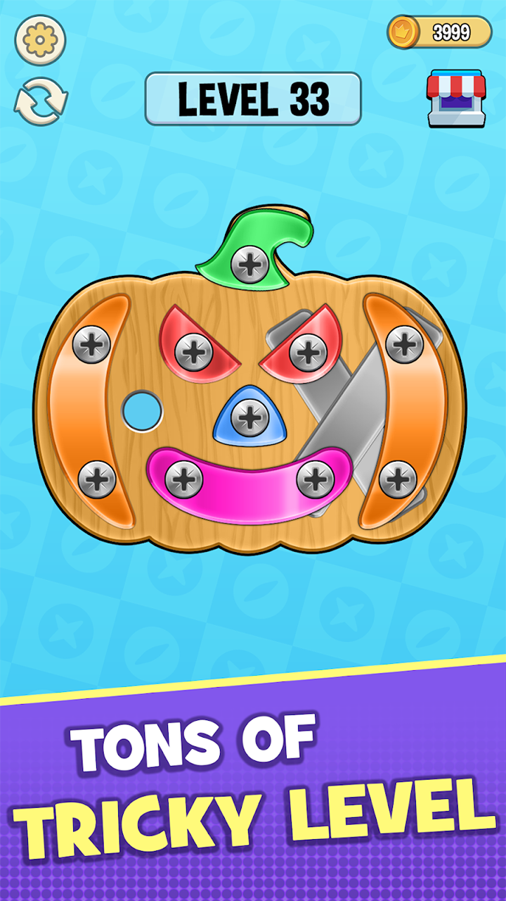 Take Off Nuts From Monster: Nuts & Bolts Game - App on Amazon Appstore