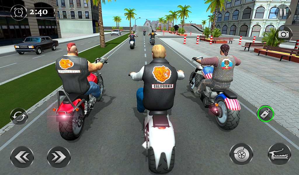 American Chopper Gangs Motorbike Simulator Madness Offline Games ...