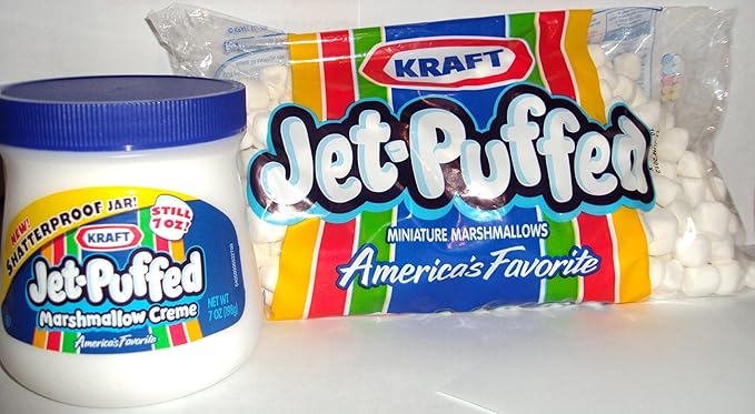 Amazon.com : Kraft Jet Puffed Mini Marshmallows, 10.5oz Bag : Grocery ...