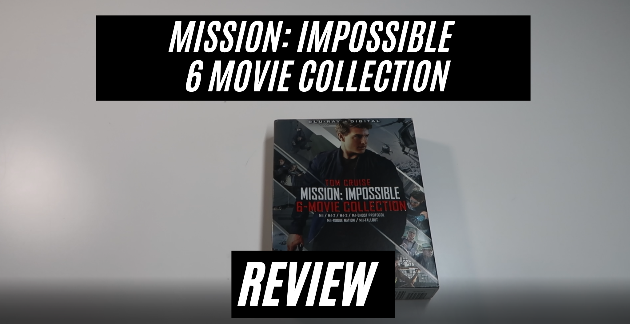 Watch Mission Impossible 6 Movie Collection Unboxing on Amazon Live