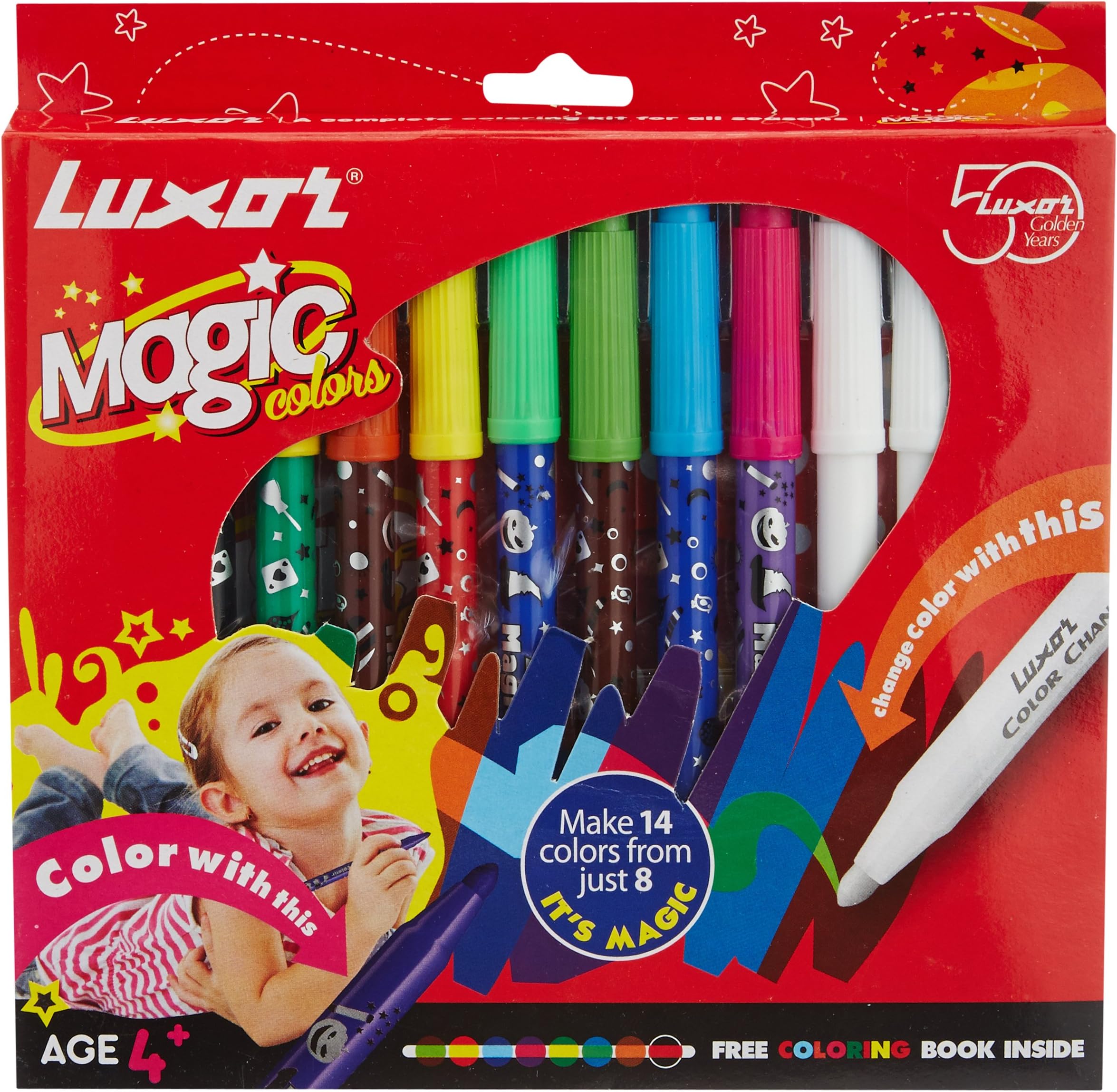 Luxor Magic Colors Pen Set : Amazon.in: Office Products
