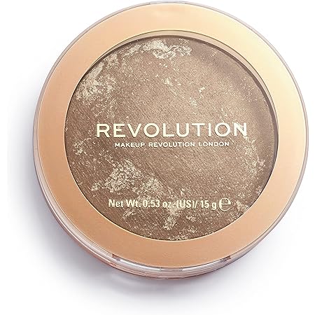 Amazon.com: Makeup Revolution Bronzer Reloaded, Buildable Formula ...