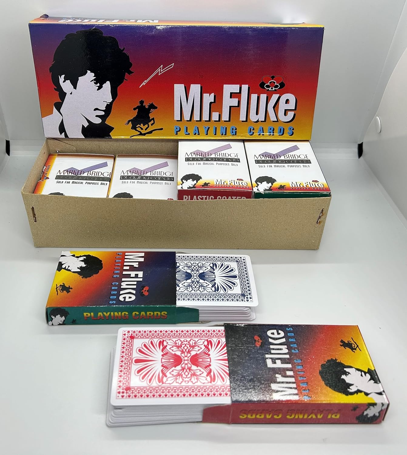 Buy MR FLUKE Marked Magic Playing Card/SPY Mentalist Card (Set of 12 ...