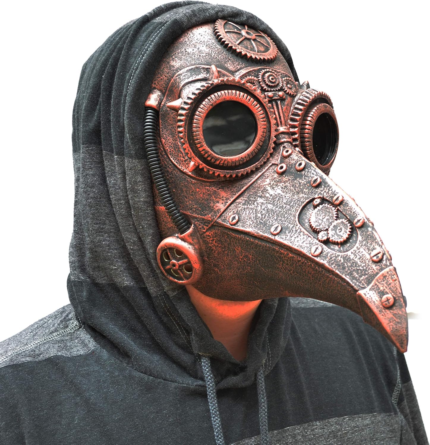 Amazon.com: Acid Tactical Plague Doctor Mask Halloween Bird Beak Raven ...
