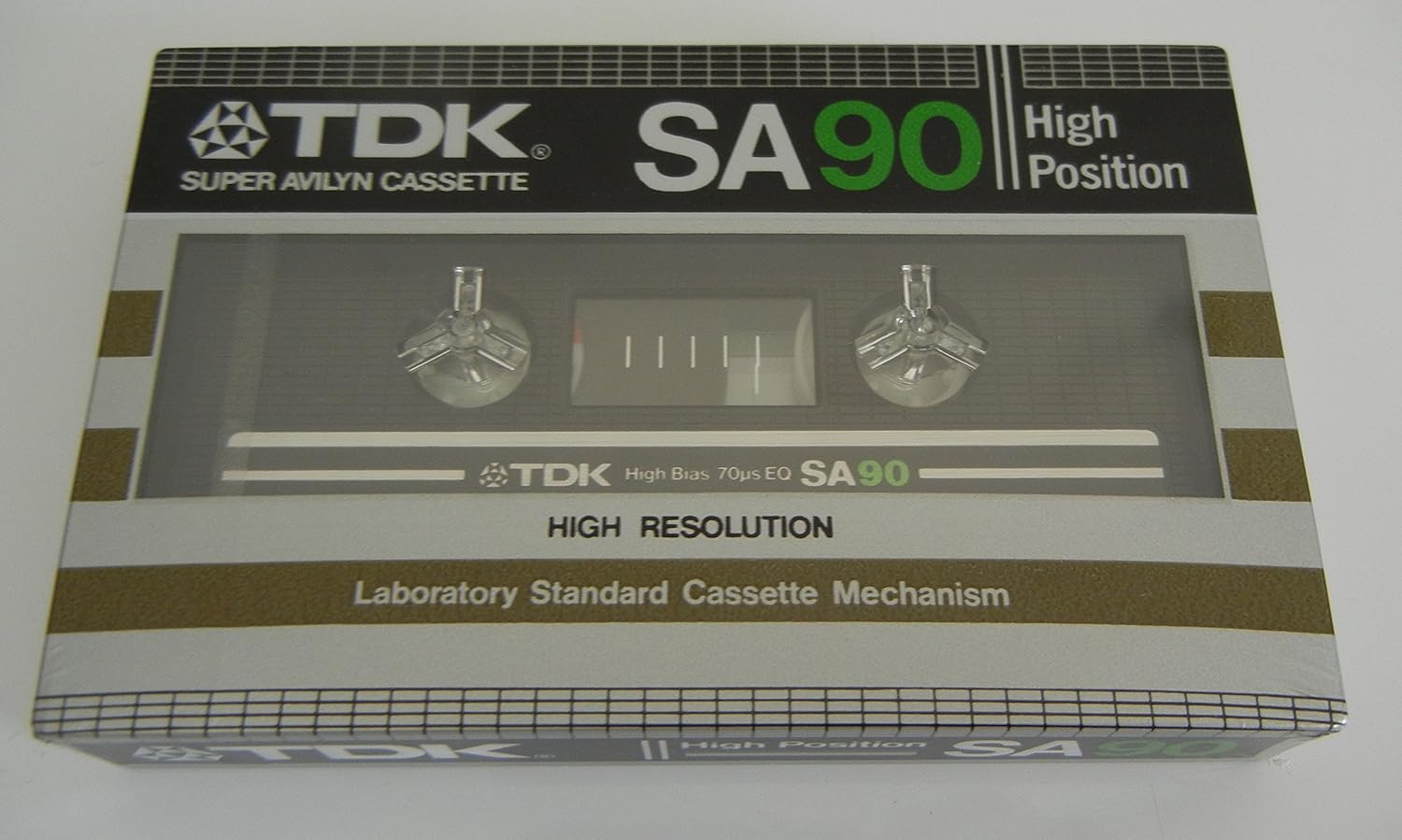Amazon.com: TDK SA90 High Position Super Avilyn Cassette Tapes ...