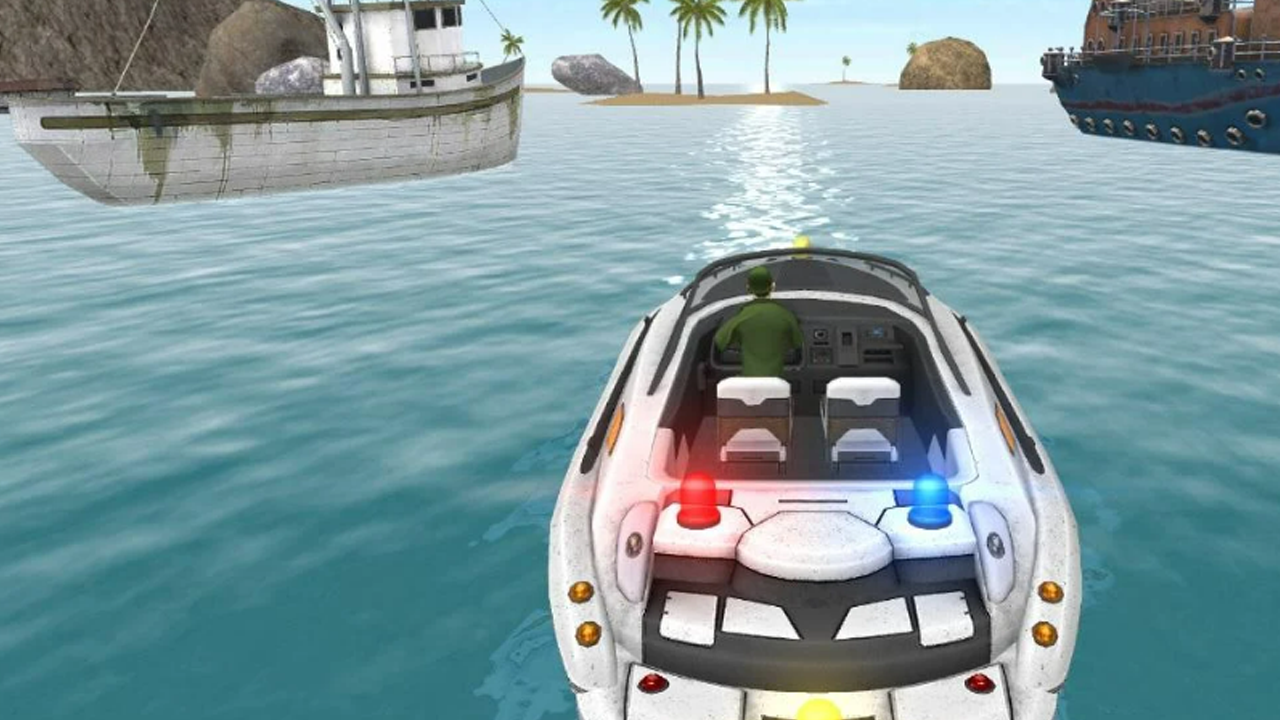 Police Boat Action Fighting Simulator Game - Download Best Speed Boat ...