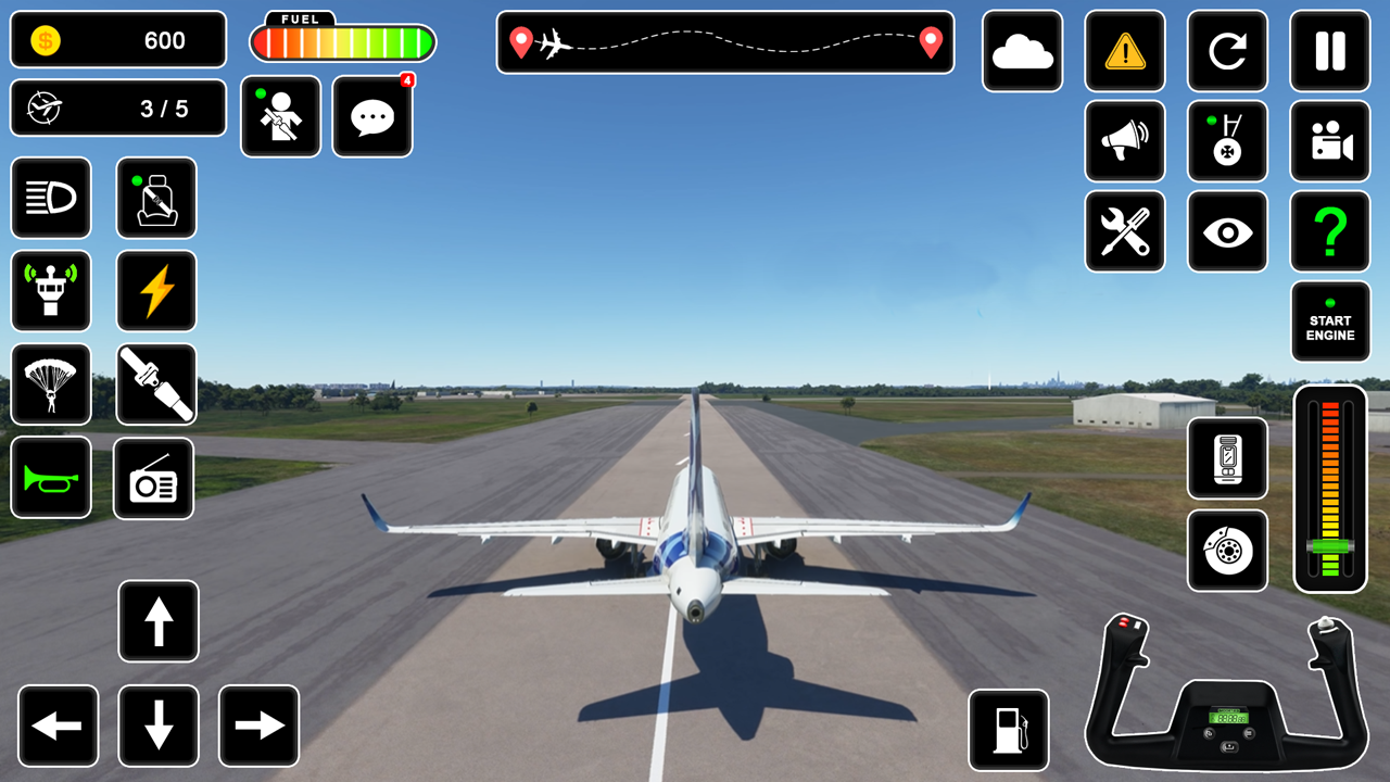 Airplane Wash Pilot Flight Game; Real Airport Flight Simulator Games ...