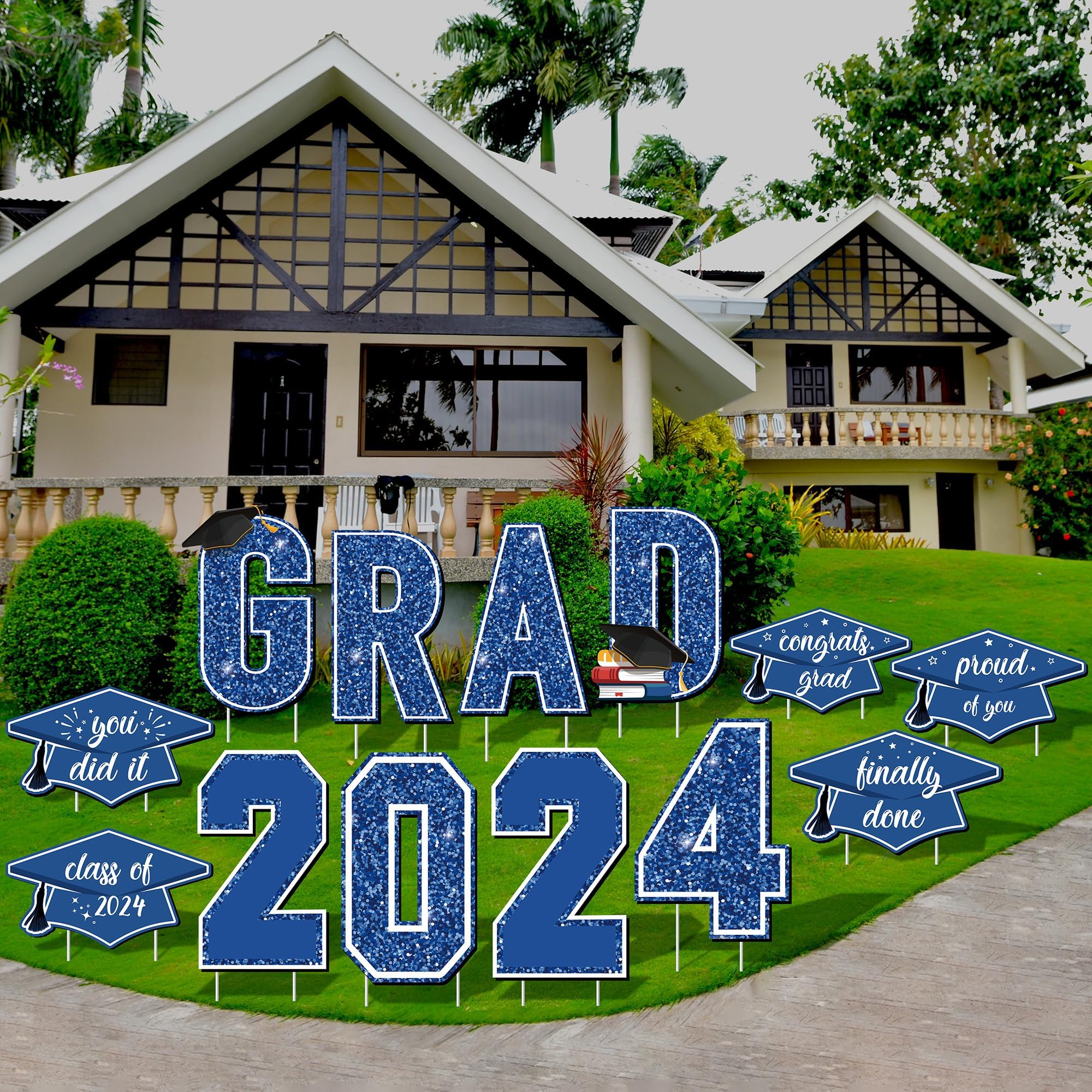 Amazon.com : Personalized Graduation Sign Class of 2024 Graduation ...