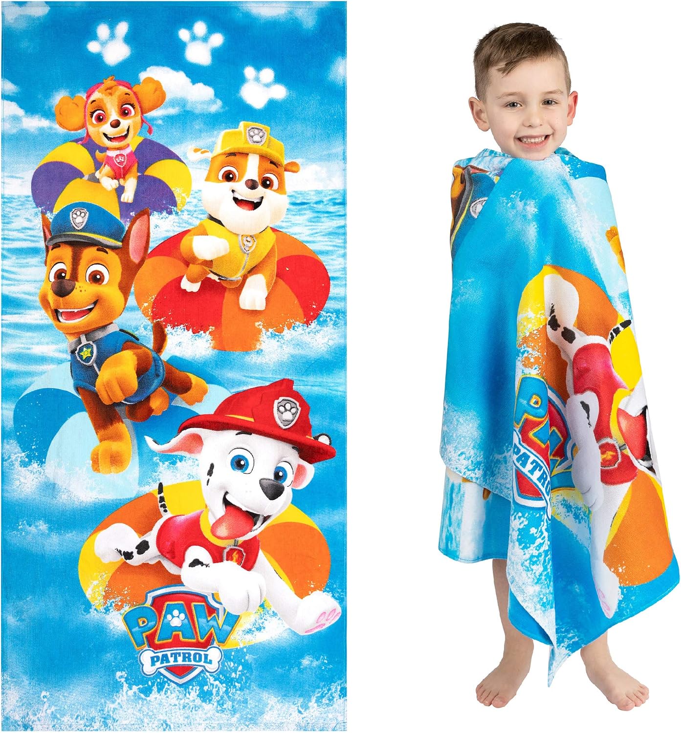 Franco Kids Cotton Bath/Pool/Beach Towel, 58 in x 28 in, Nickelodeon ...