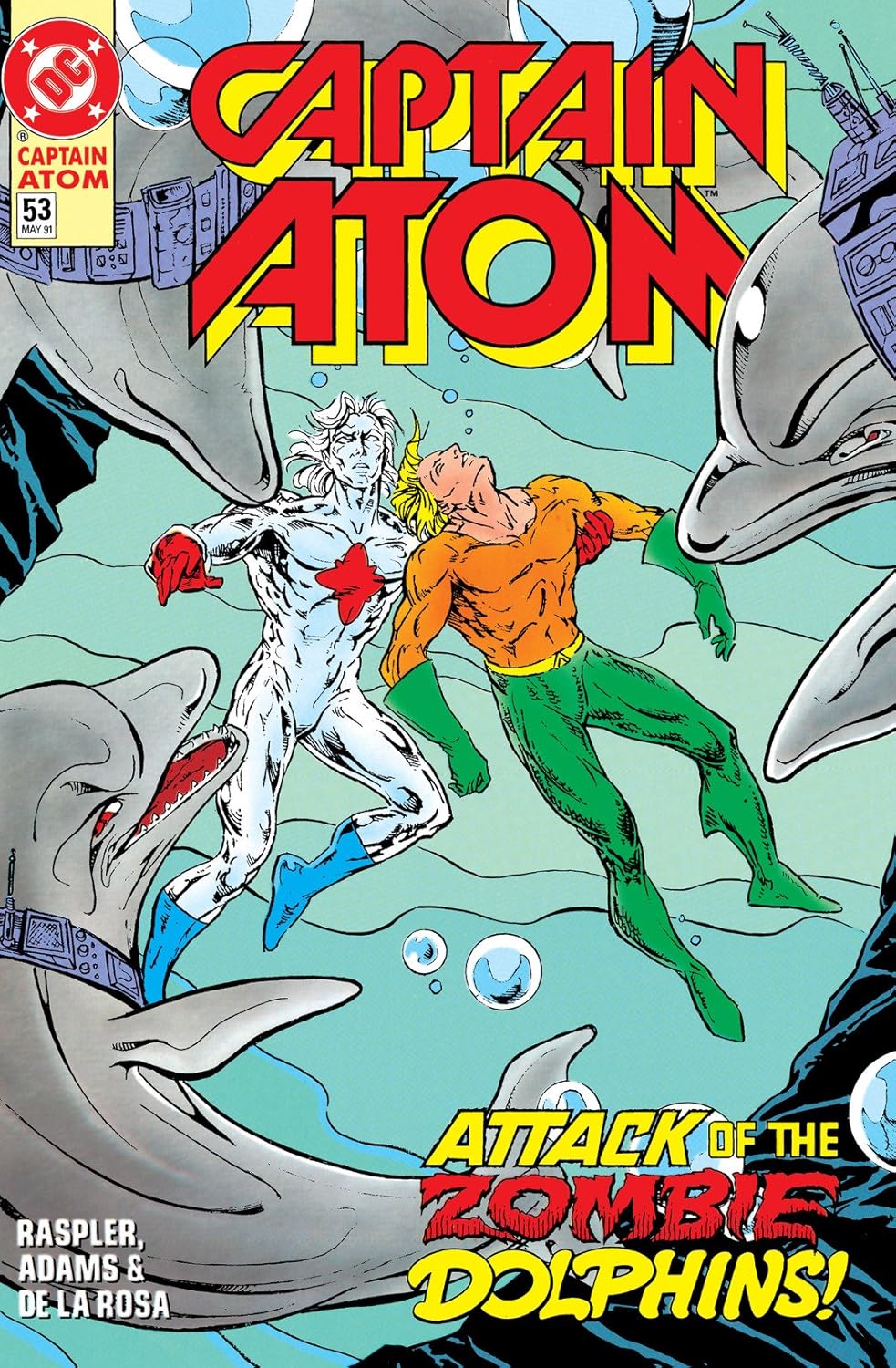 Amazon.com: Captain Atom (1986-1991) #53 eBook : Raspler, Dan, Adams ...