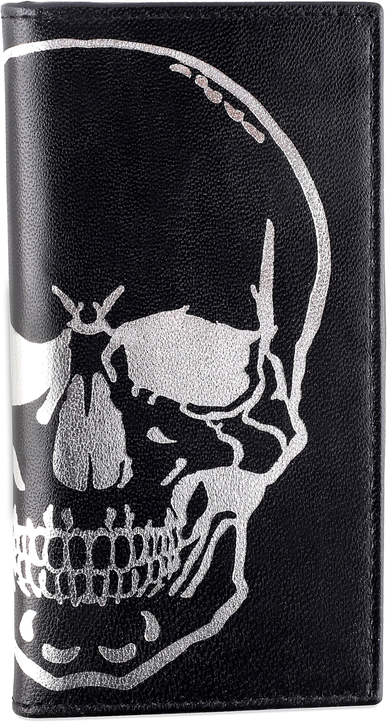 Amazon.com: F&L CLASSIC Men's RFID Vintage Look Genuine Leather Long ...