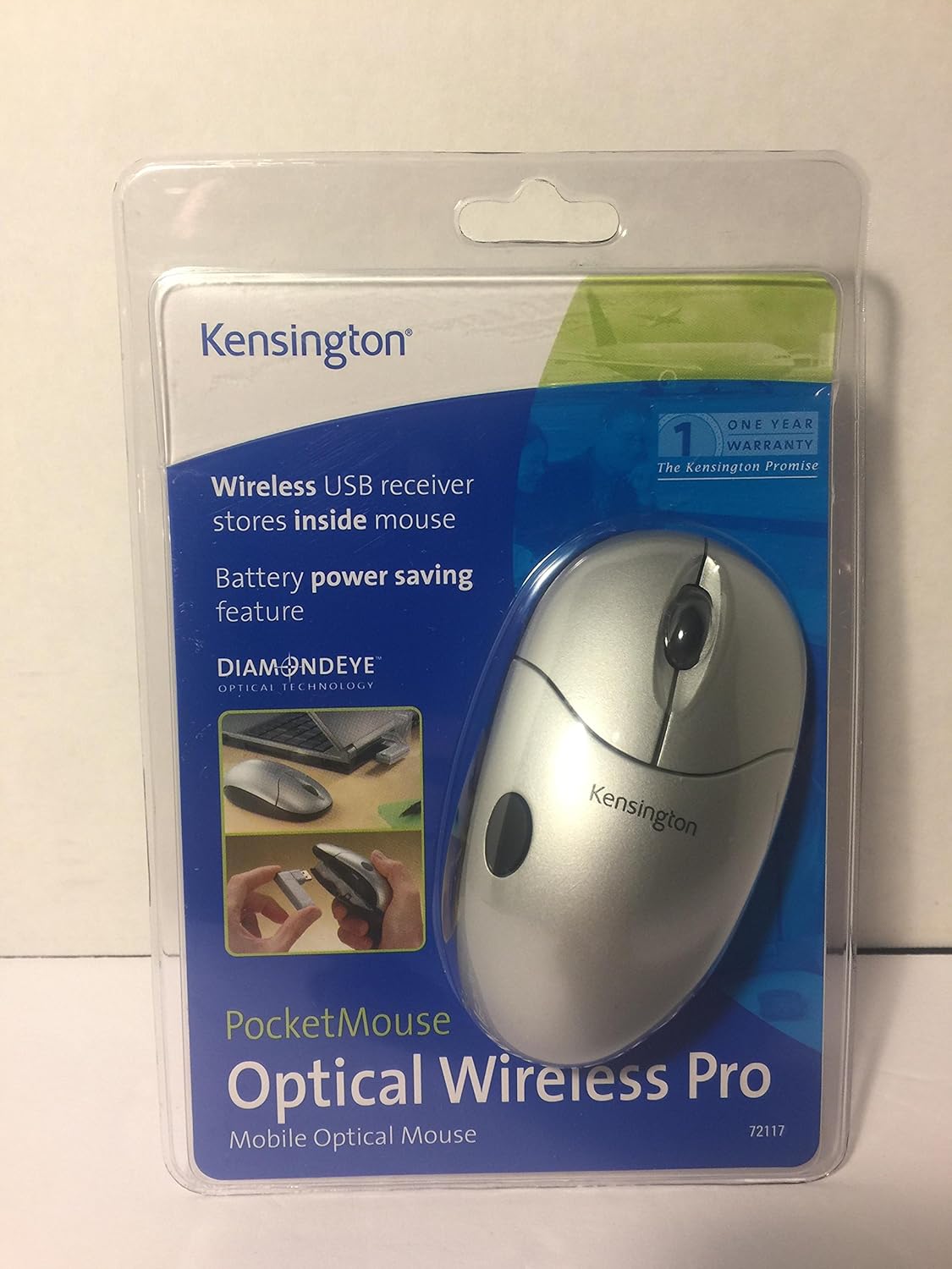 Kensington Optical Wireless Pro Pocket Mouse : Amazon.co.uk: Computers ...