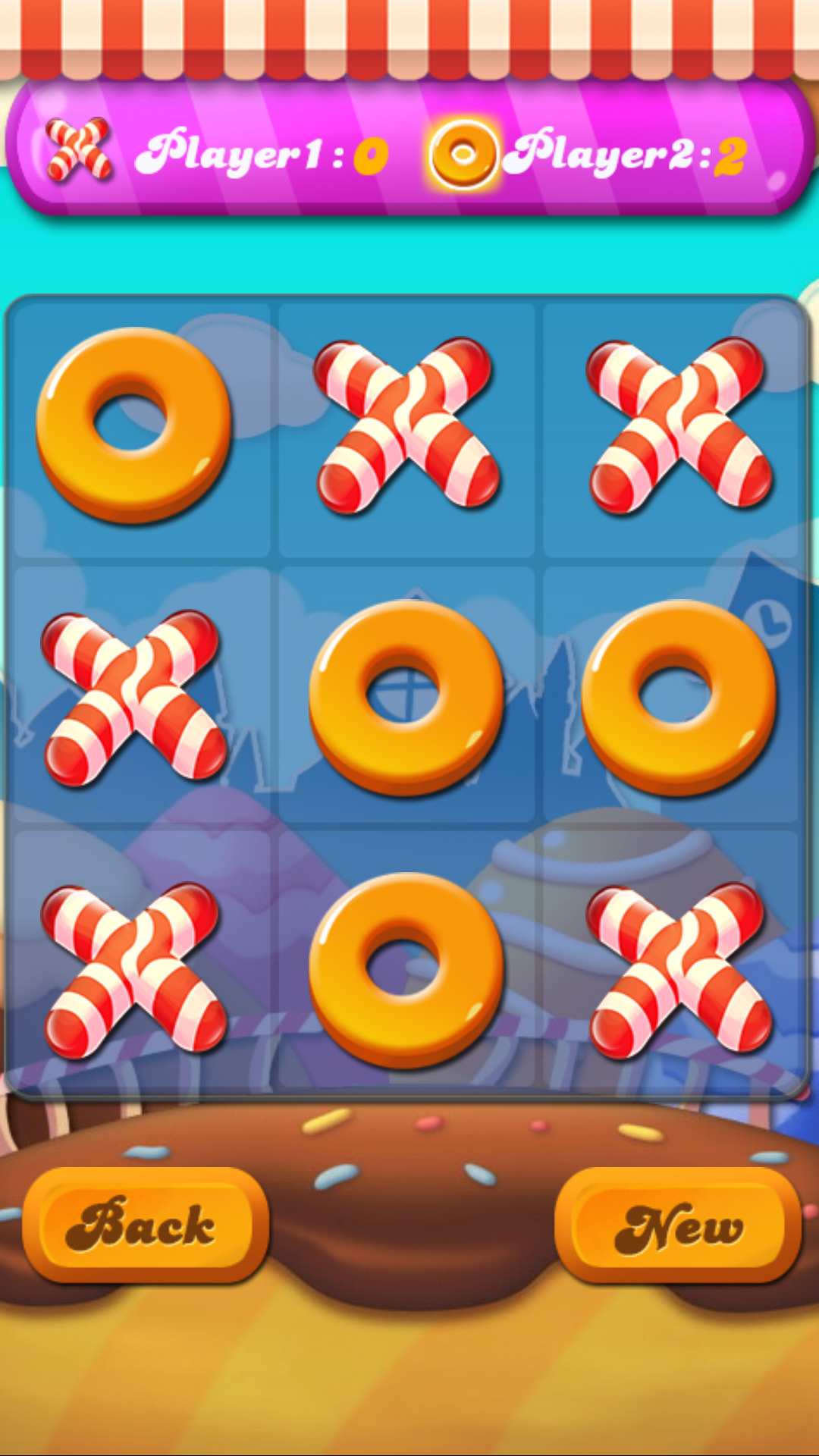 Candy Tic Tac Toe - App on Amazon Appstore