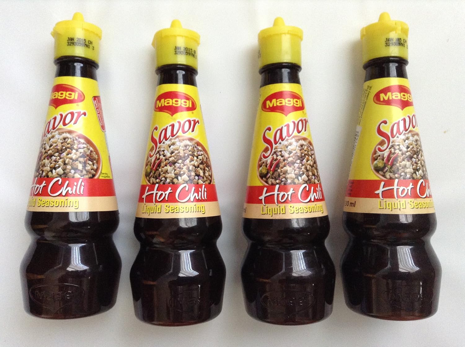 Amazon.com: Maggi Savor - Hot Chili liquid seasoning - 4-pack, 4 x 130 ...