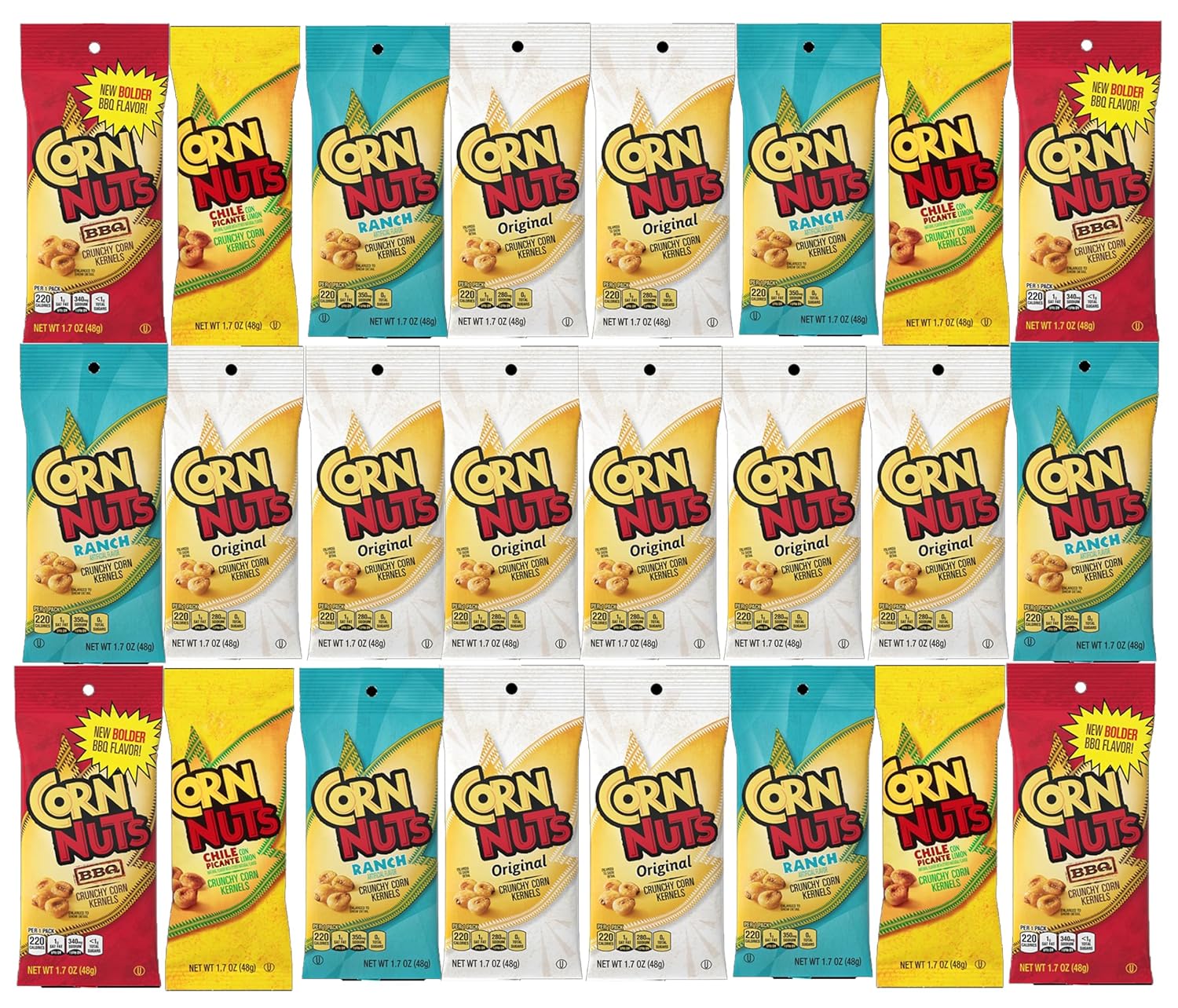 Amazon.com: Corn Nuts Crunchy Corn Kernels Assortment - Bulk Variety ...