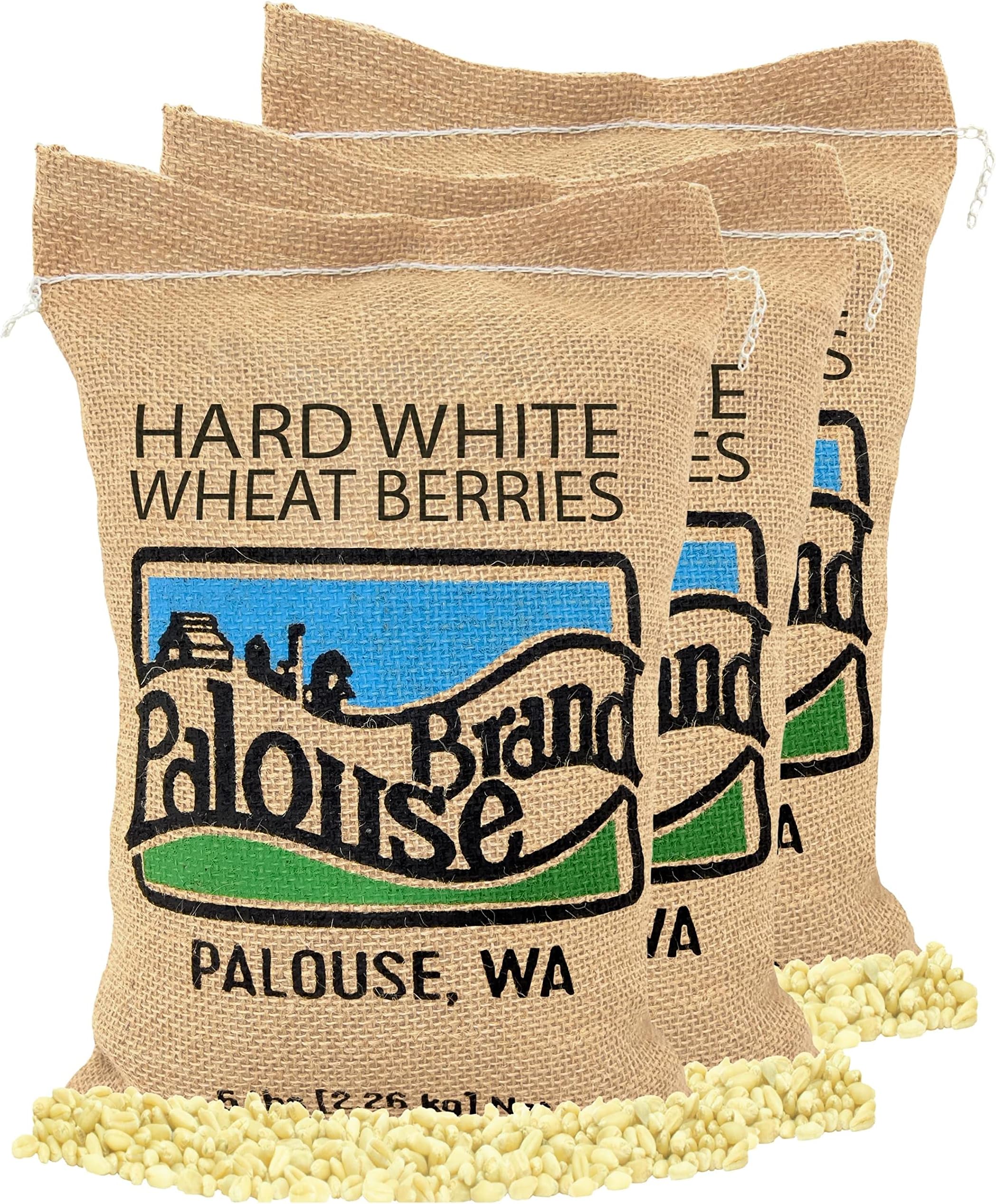 Amazon.com : Wheat Montana Prairie Gold Hard Wheat Berries, 50-Pound ...