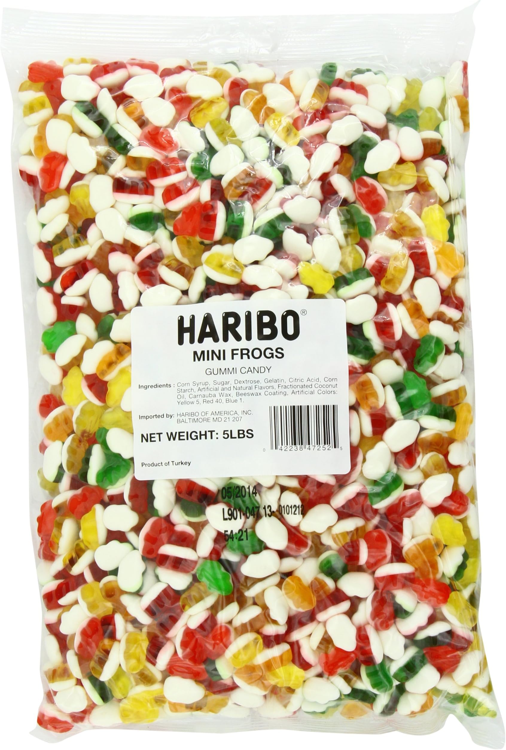 Amazon.com : Haribo Gummi Candy, Grapefruit, 5-Pound Bag : Grocery ...