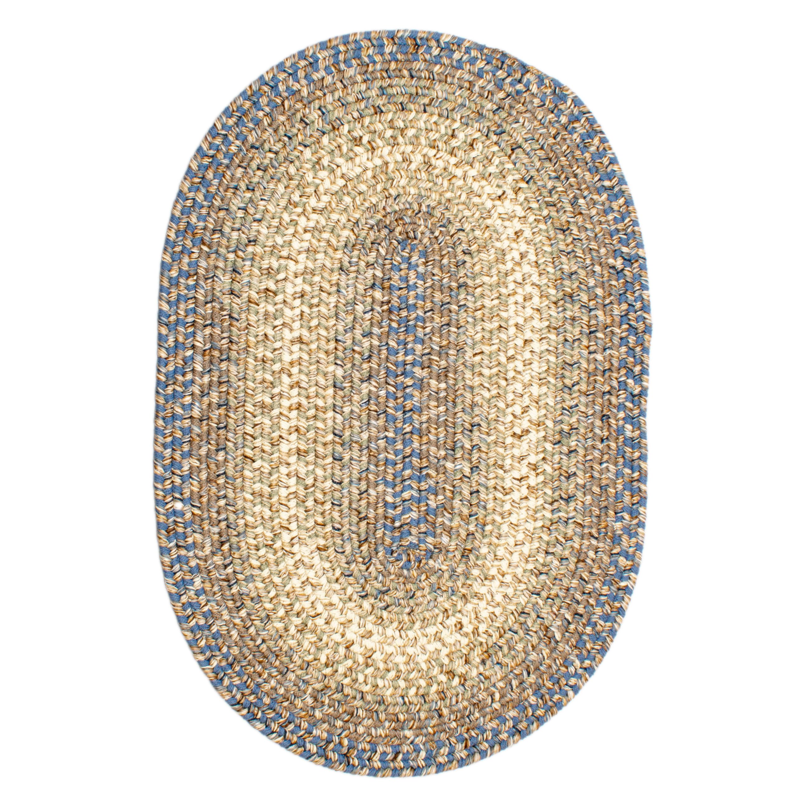 Amazon.com: Super Area Rugs Braided Rugs 4X6 Farmhouse Kitchen Rug ...