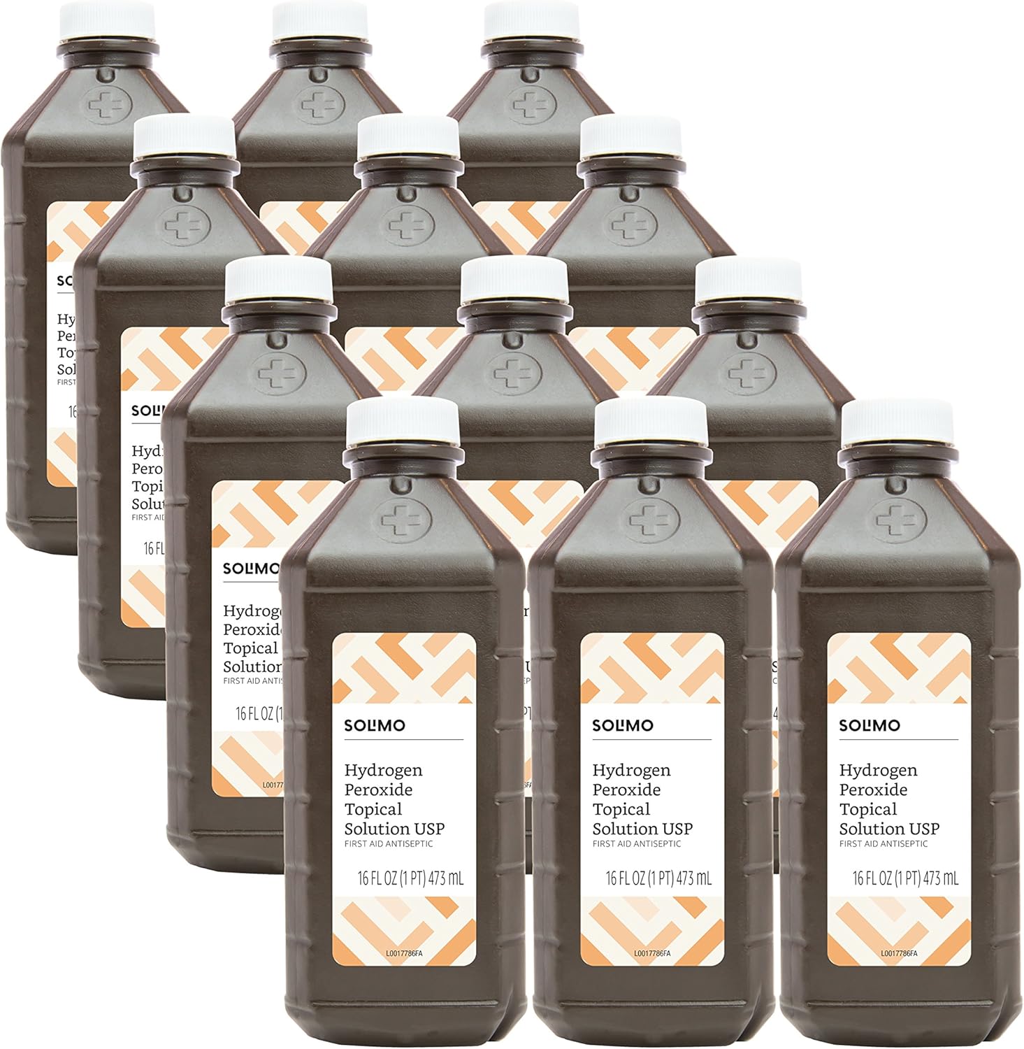 Amazon.com: Amazon Basics - Hydrogen Peroxide Topical Solution USP, 16 ...