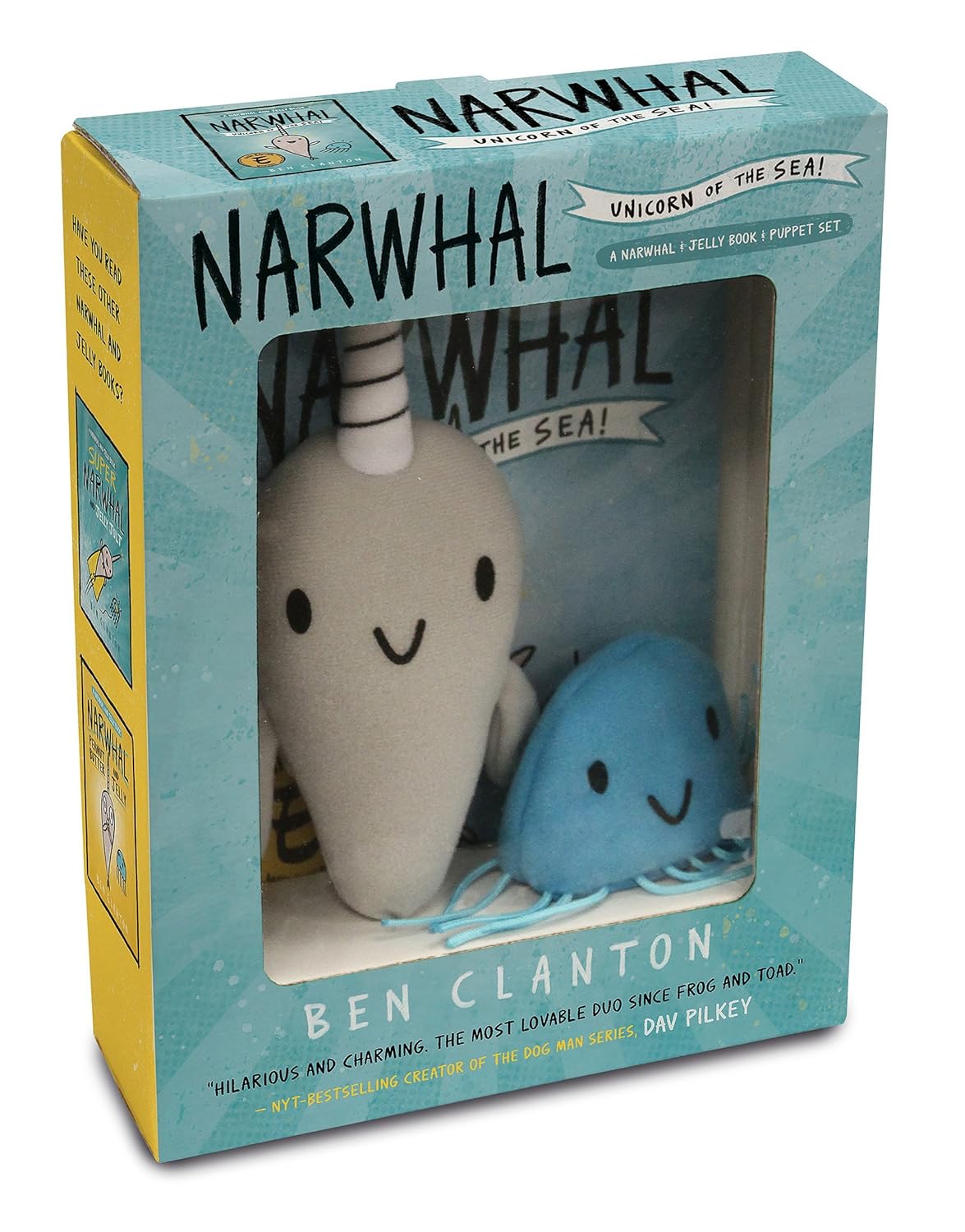 Narwhal and Jelly 1: Unicorn of the Sea!: Amazon.co.uk: Clanton, Ben ...