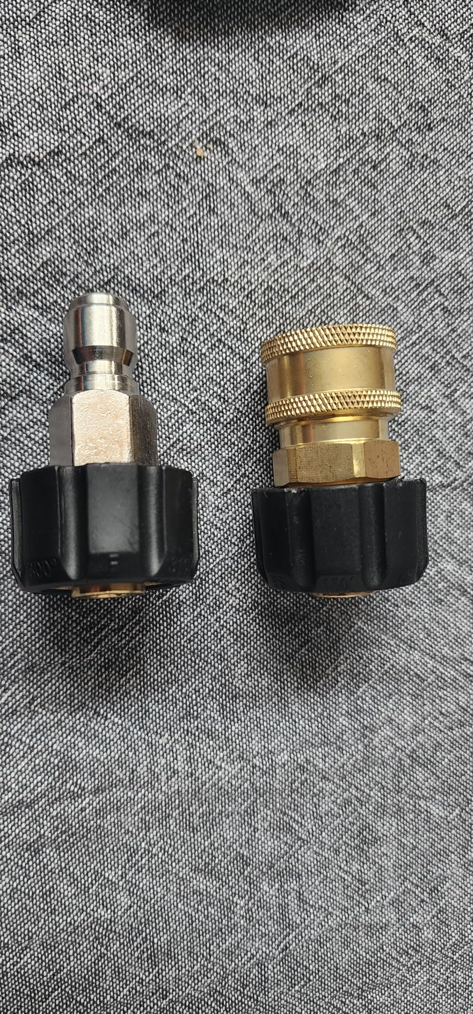 Pressure Washer Hose Adapter Set, M22 to 3/8 Quick Connect for Power ...