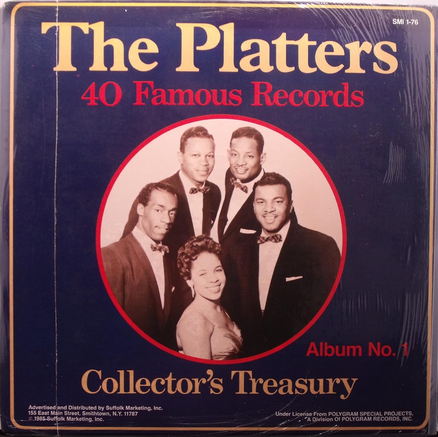 The Platters - The Platters 40 Famous Records Album 1, 2, and 3 [ LP ...