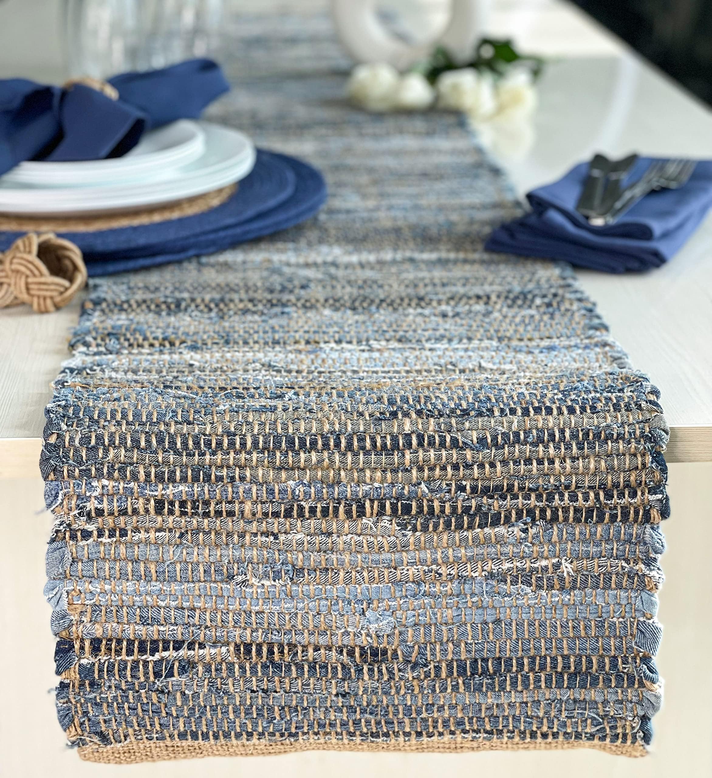 Amazon.com: Martha Stewart Honeycomb Modern Farmhouse Reversible Table ...