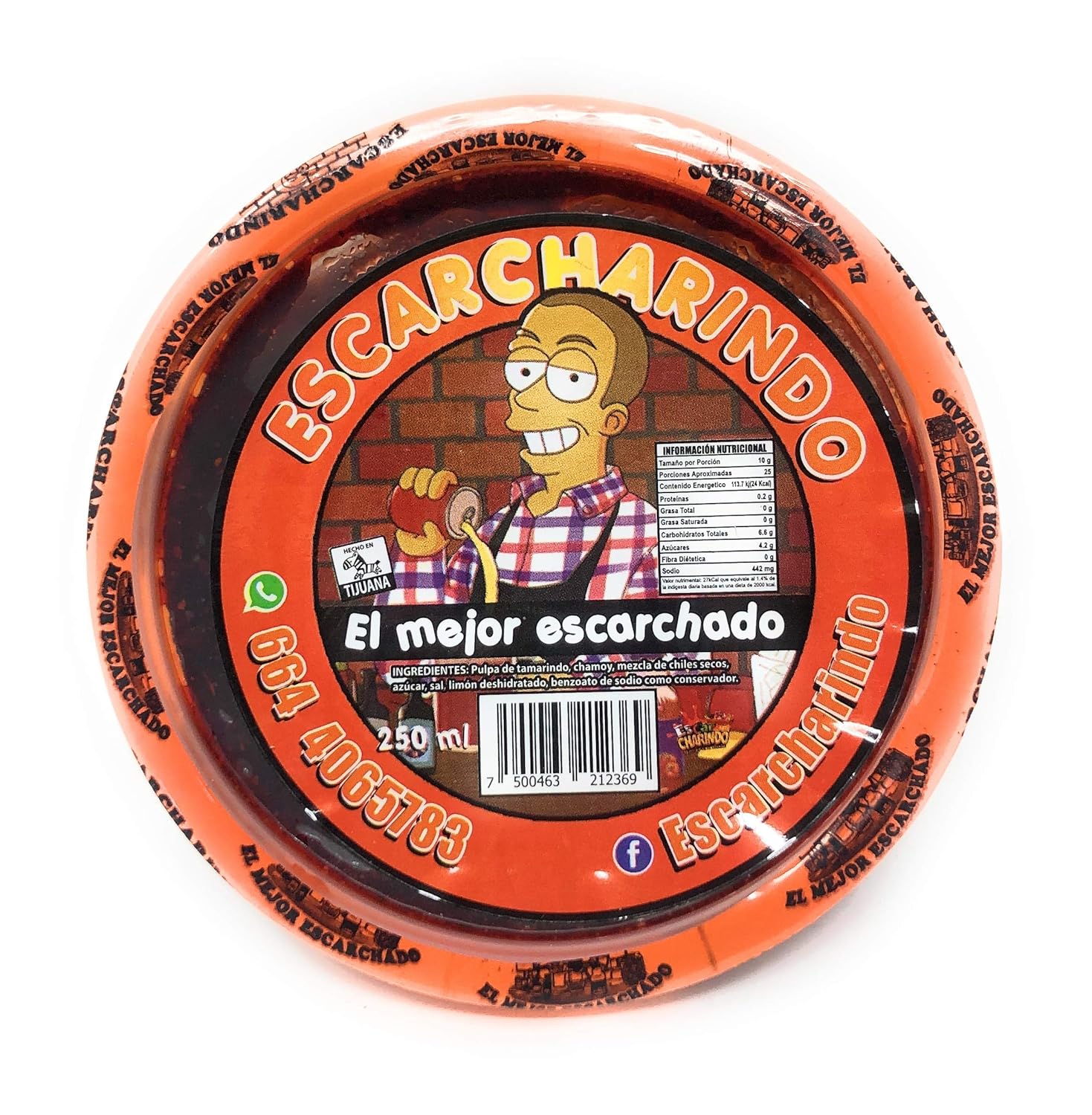 Amazon.com : Escarcharindo Mexican Candy Tamarindo Chili Chamoy Rim Dip ...