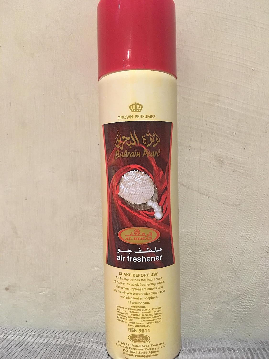 bahrain pearl air freshener 6 x 300ml : Amazon.co.uk: Automotive