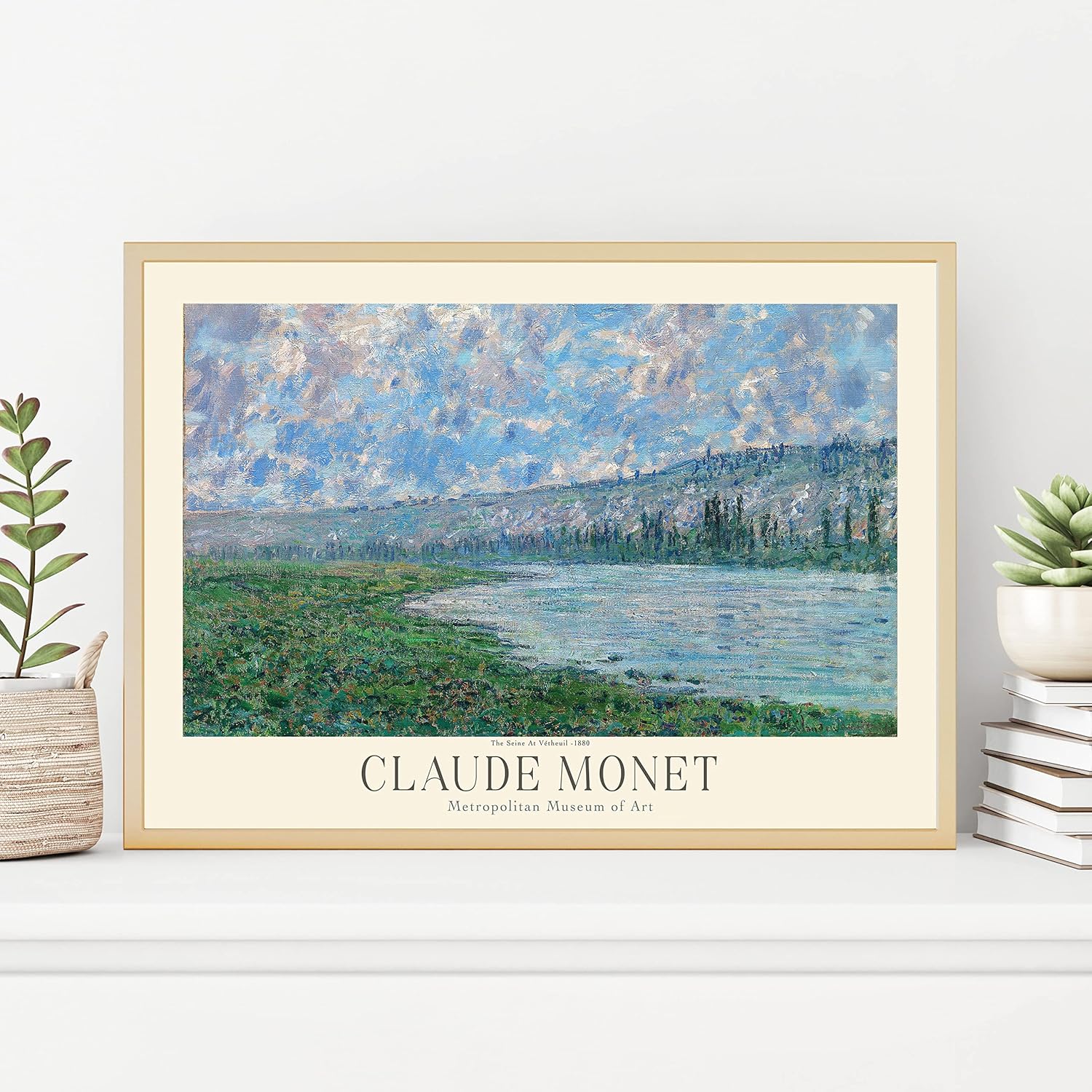 Amazon.com: Claude Monet Prints, Museum Gallery Exhibition Poster ...