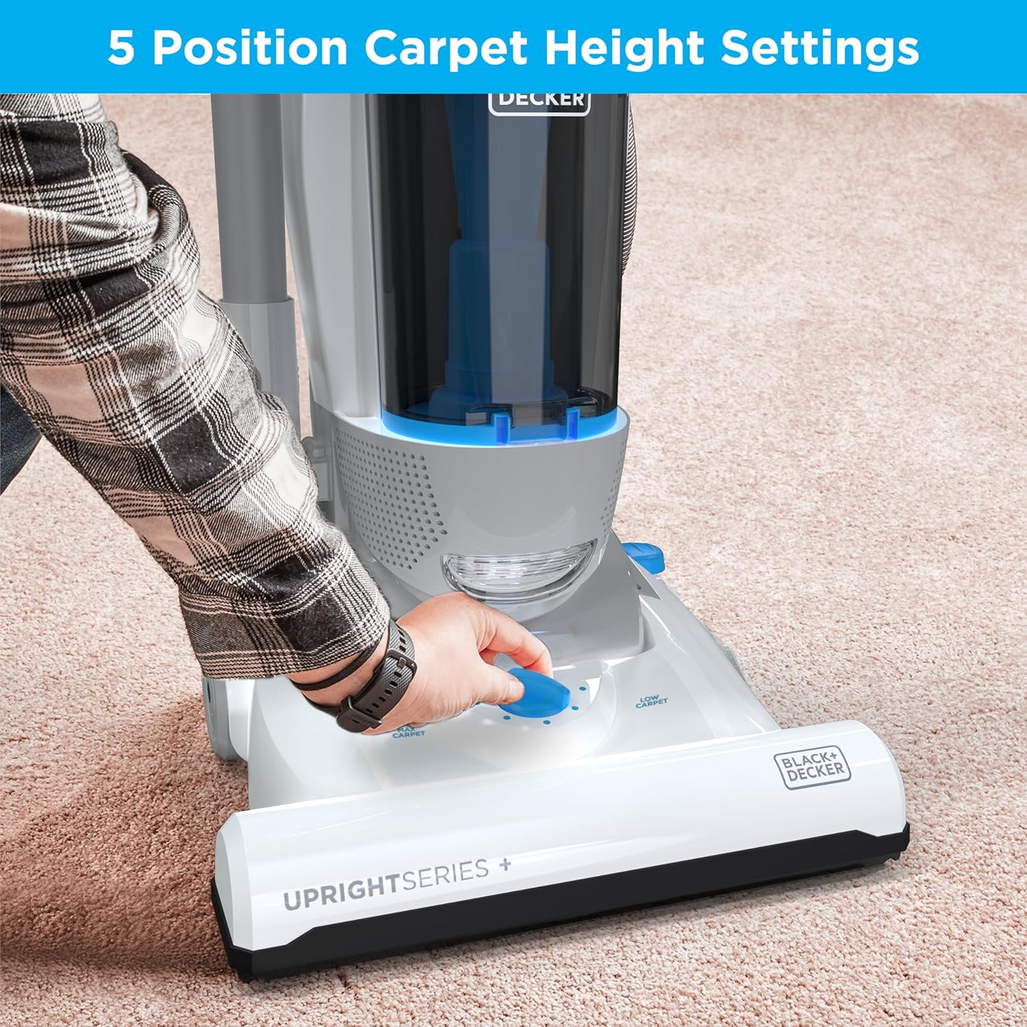 BLACK+DECKER UprightSeries+ Upright Bagless Vacuum User Manual