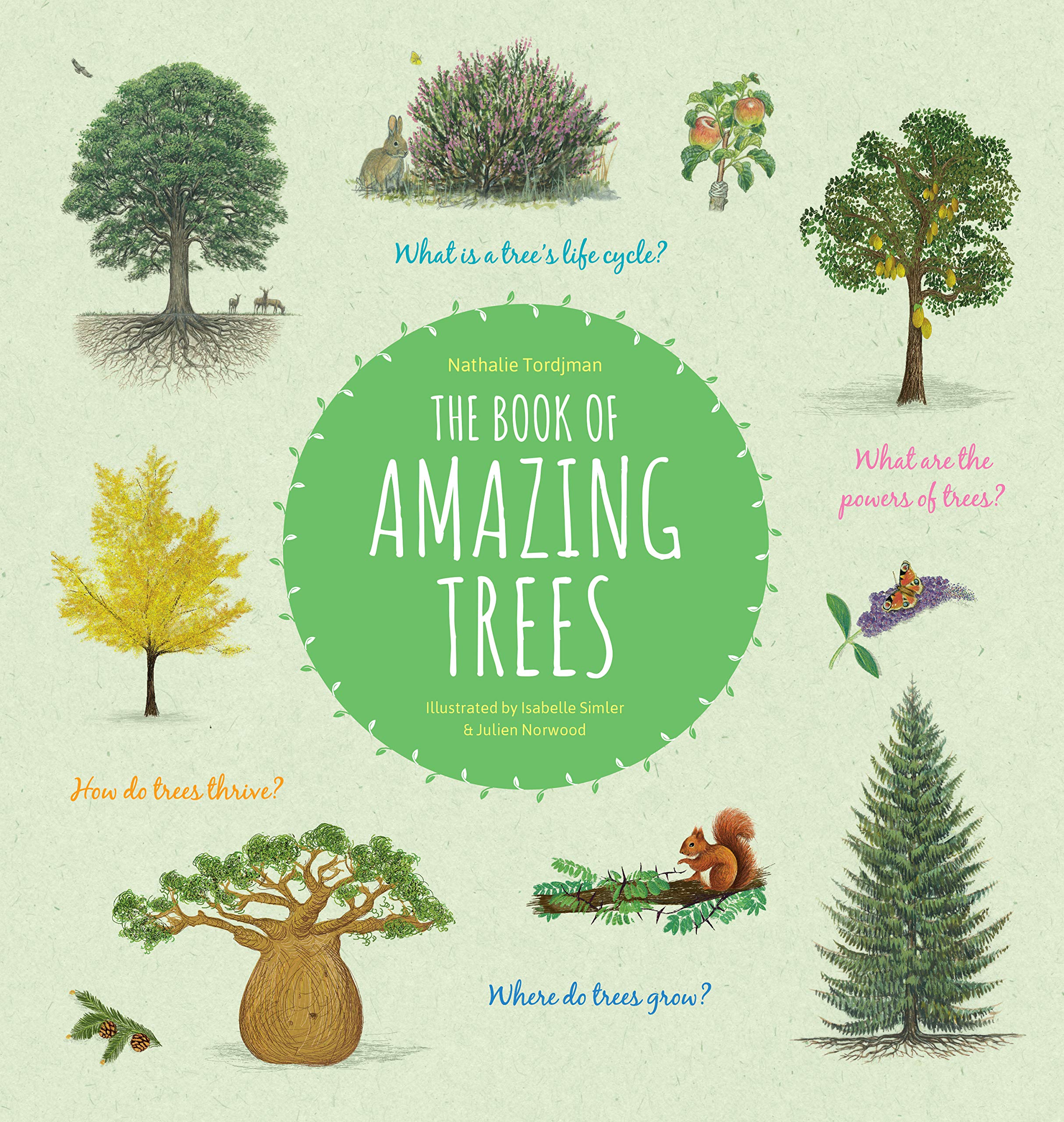 The Book of Amazing Trees: Tordjman, Nathalie, Norwood, Julien, Simler ...