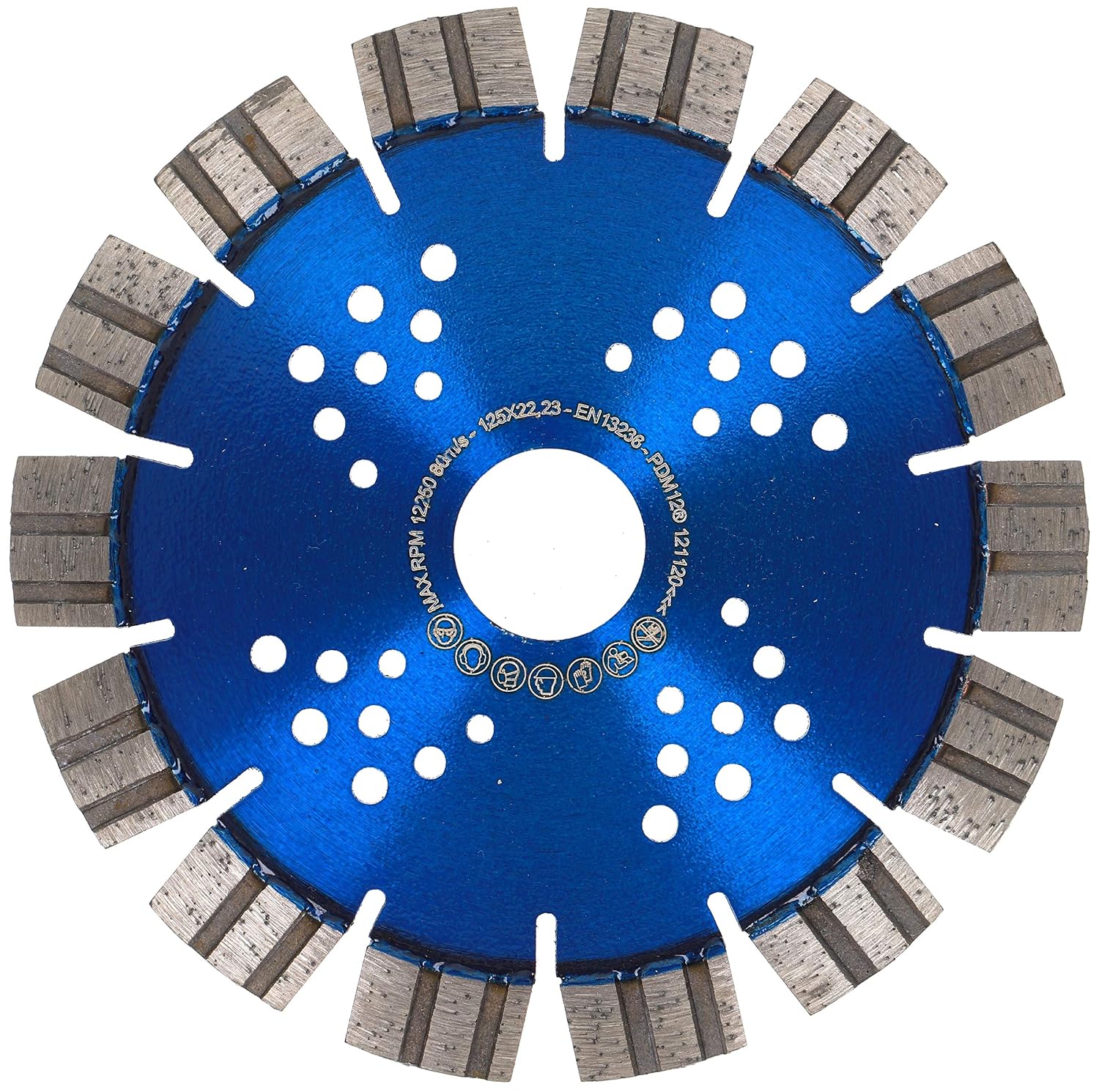 PRODIAMANT Professional Diamond Cutting Disc Short Tooth Concrete ...