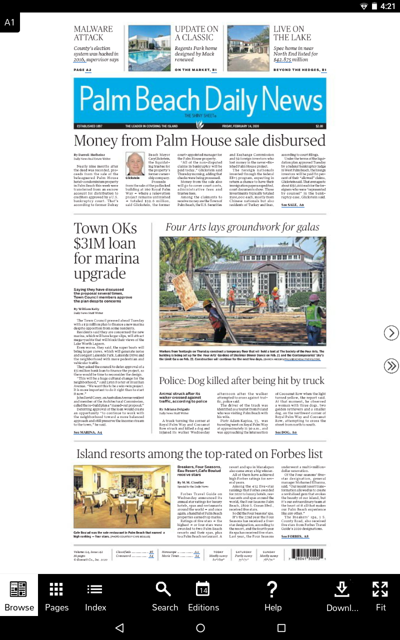 Palm Beach Daily Newspaper