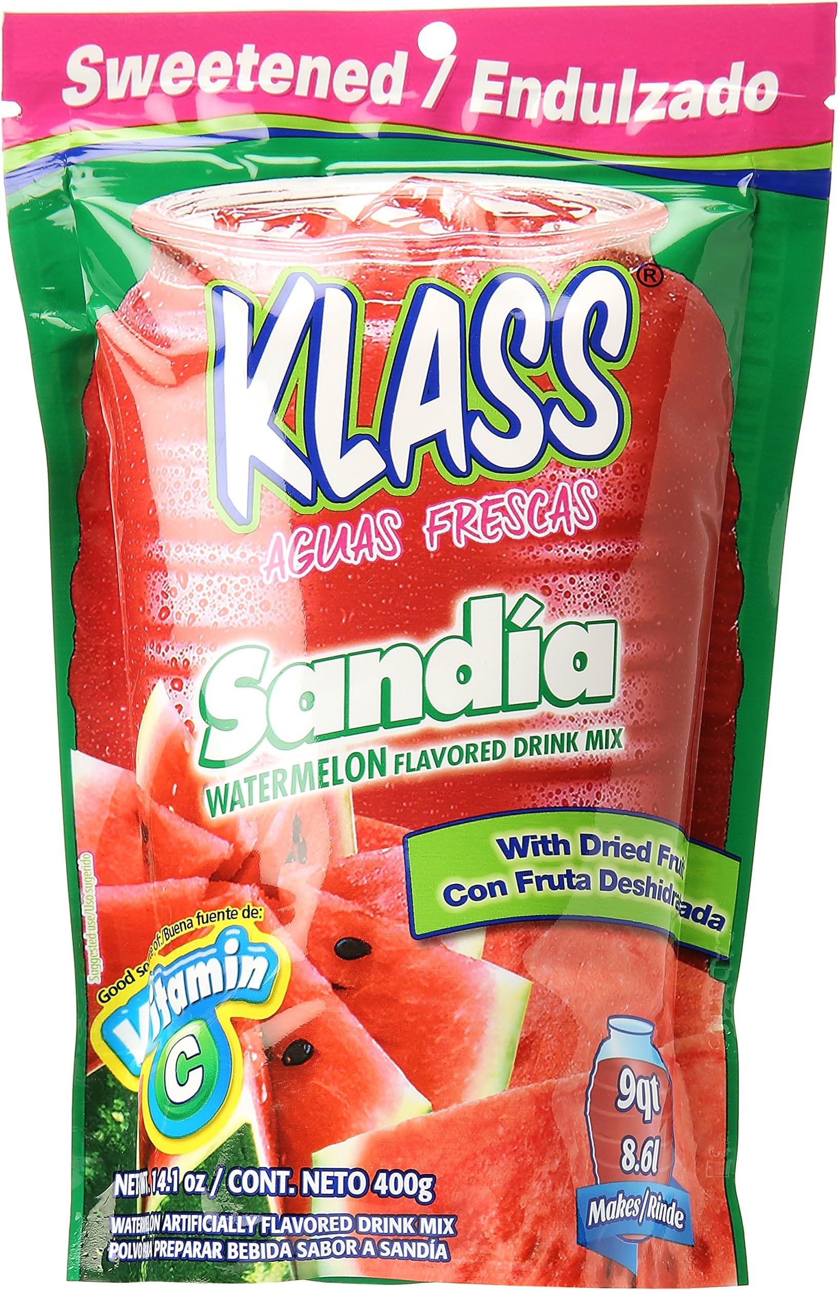 Amazon.com : Klass Listo Agua Fresca Pina Colada Drink Mix, Pack of 1 ...