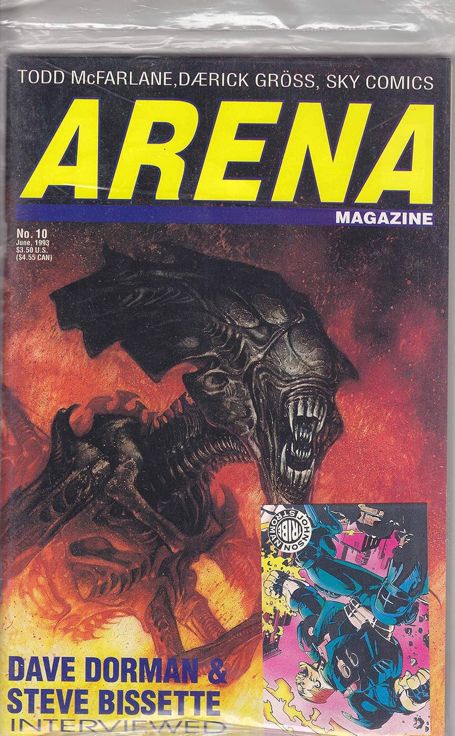 Amazon.com: Arena Magazine #10 (with card) VF/NM ; Arena comic book ...