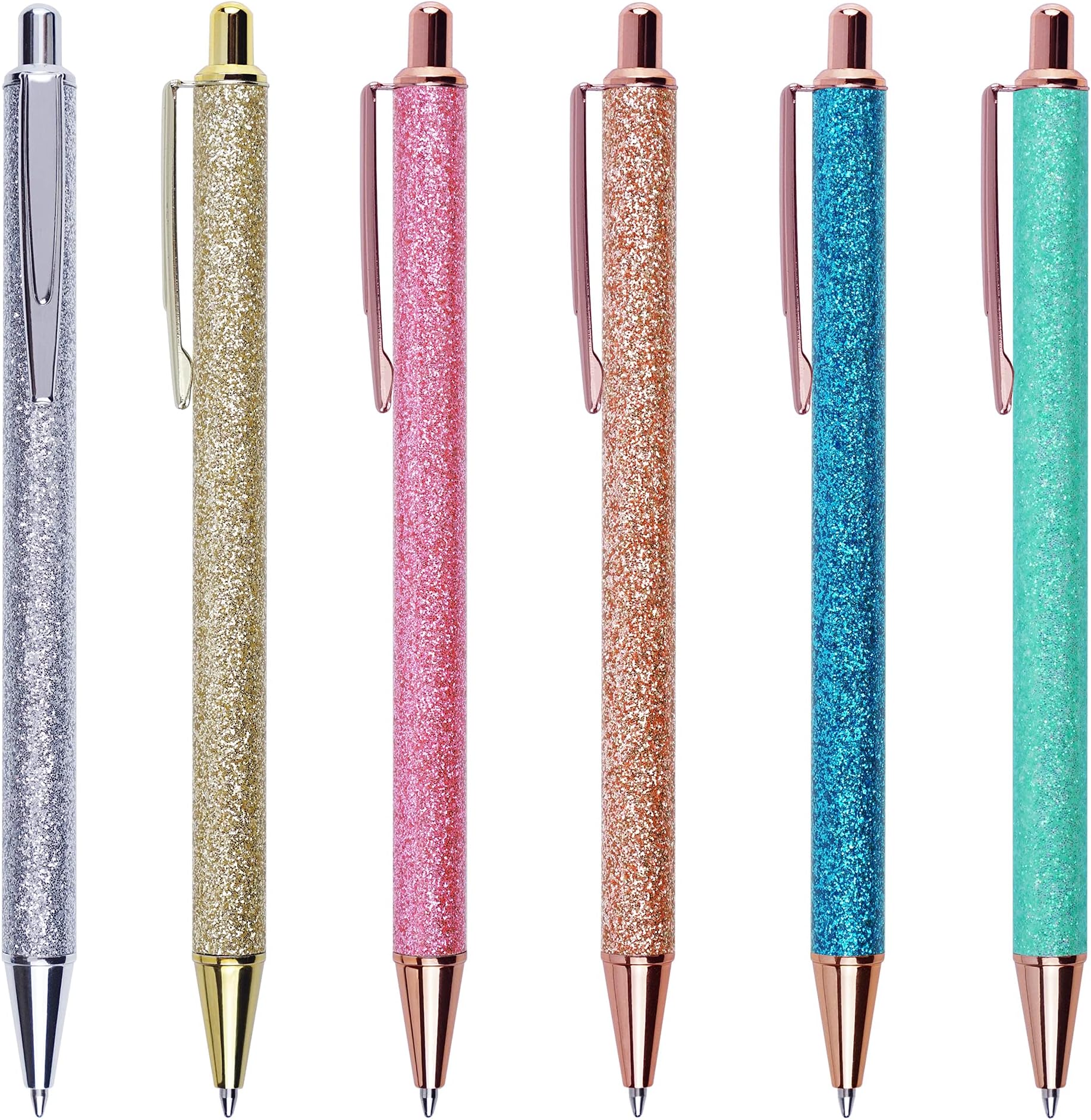 Amazon.com : Sherr 7 Pcs Fancy Pens for Women Cute Pens Sparkly Glitter ...