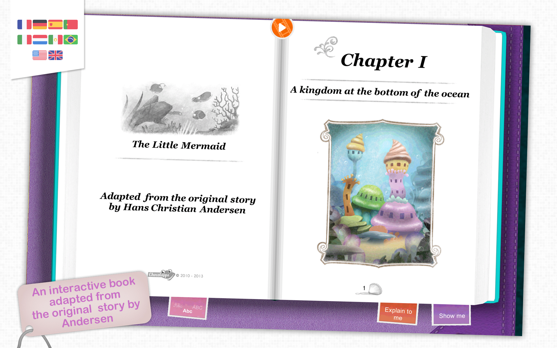 The Little Mermaid - Interactive book for kids - App on Amazon Appstore