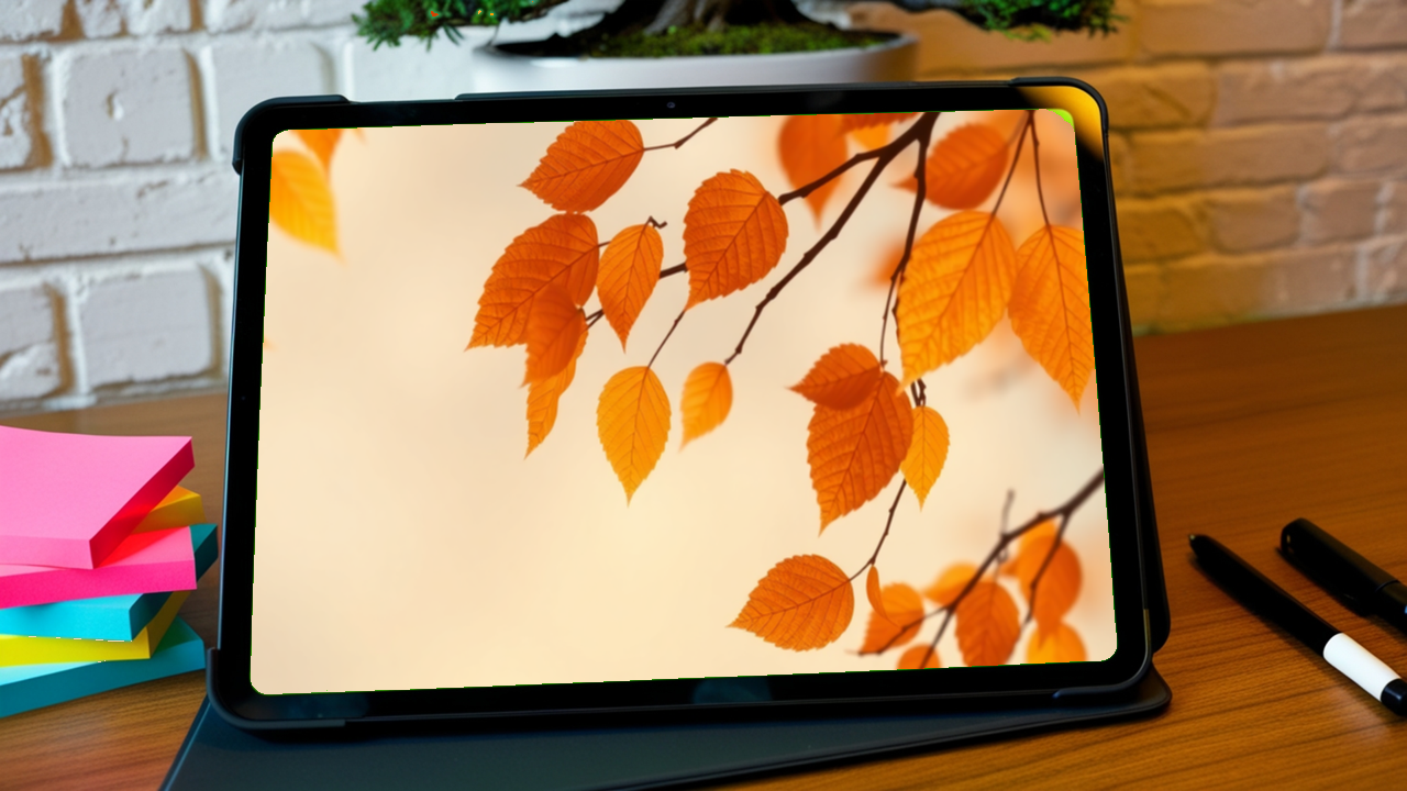 Autumn Leaves 4K Fall Ambience – Cozy Falling Leaves with Soft Music ...