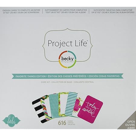 Amazon.com: Becky Higgins Project Life Core Kit - Adventure Edition