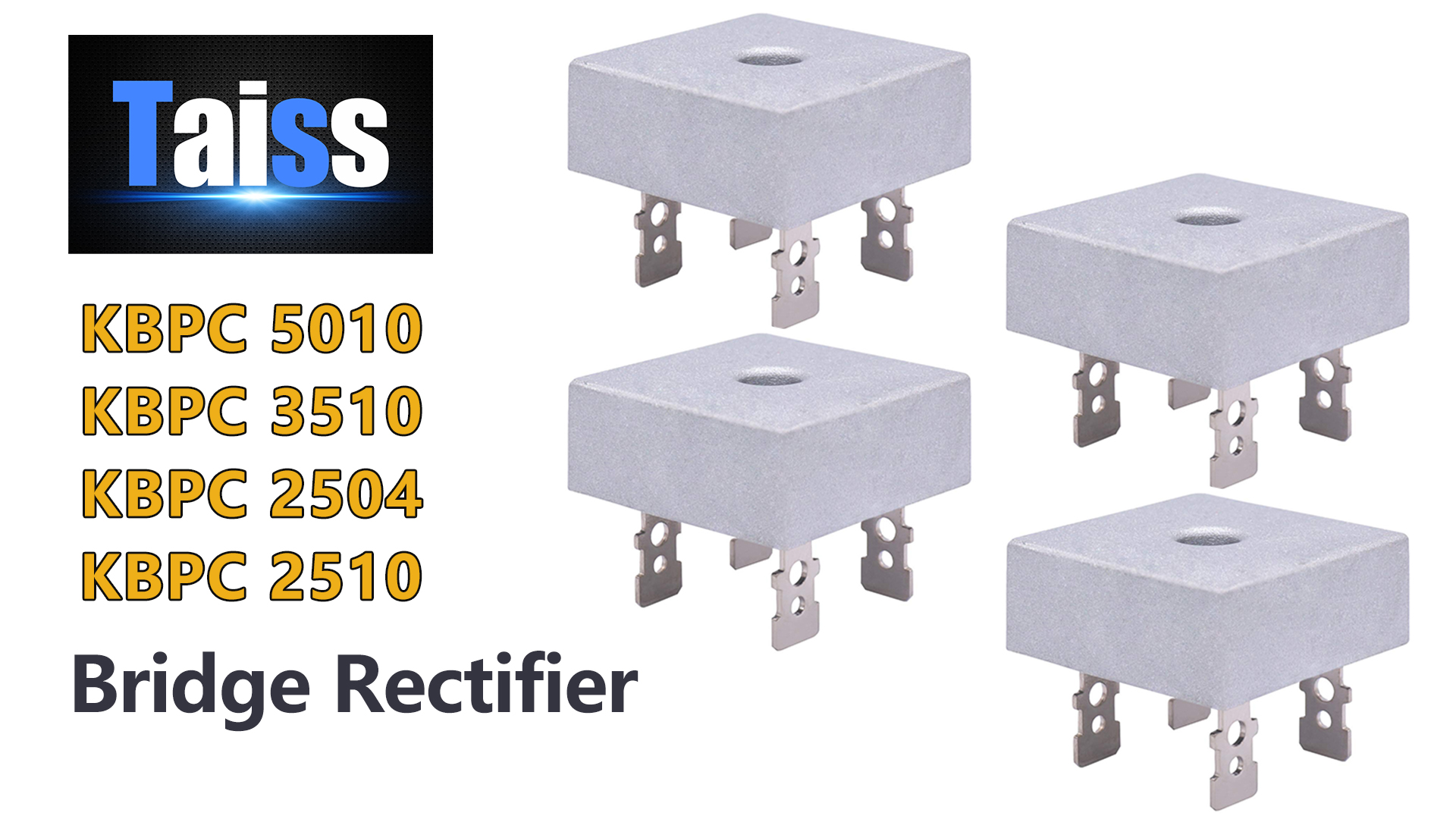 Rectifier For Electroforming 5-Pack KBPC3510 Bridge Rectifiers - 35A ...