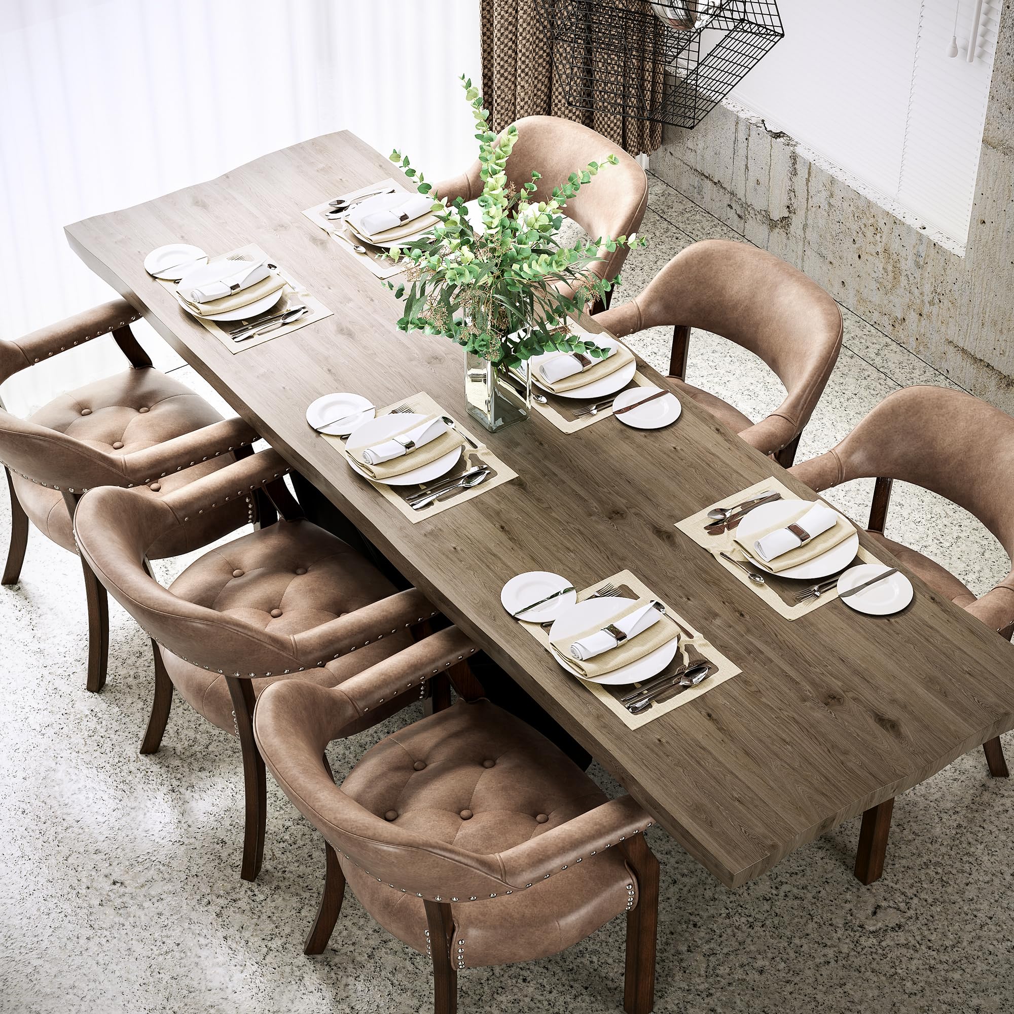 Dining Room Upholstered Chairs With Rivets Addie Dining Chair In