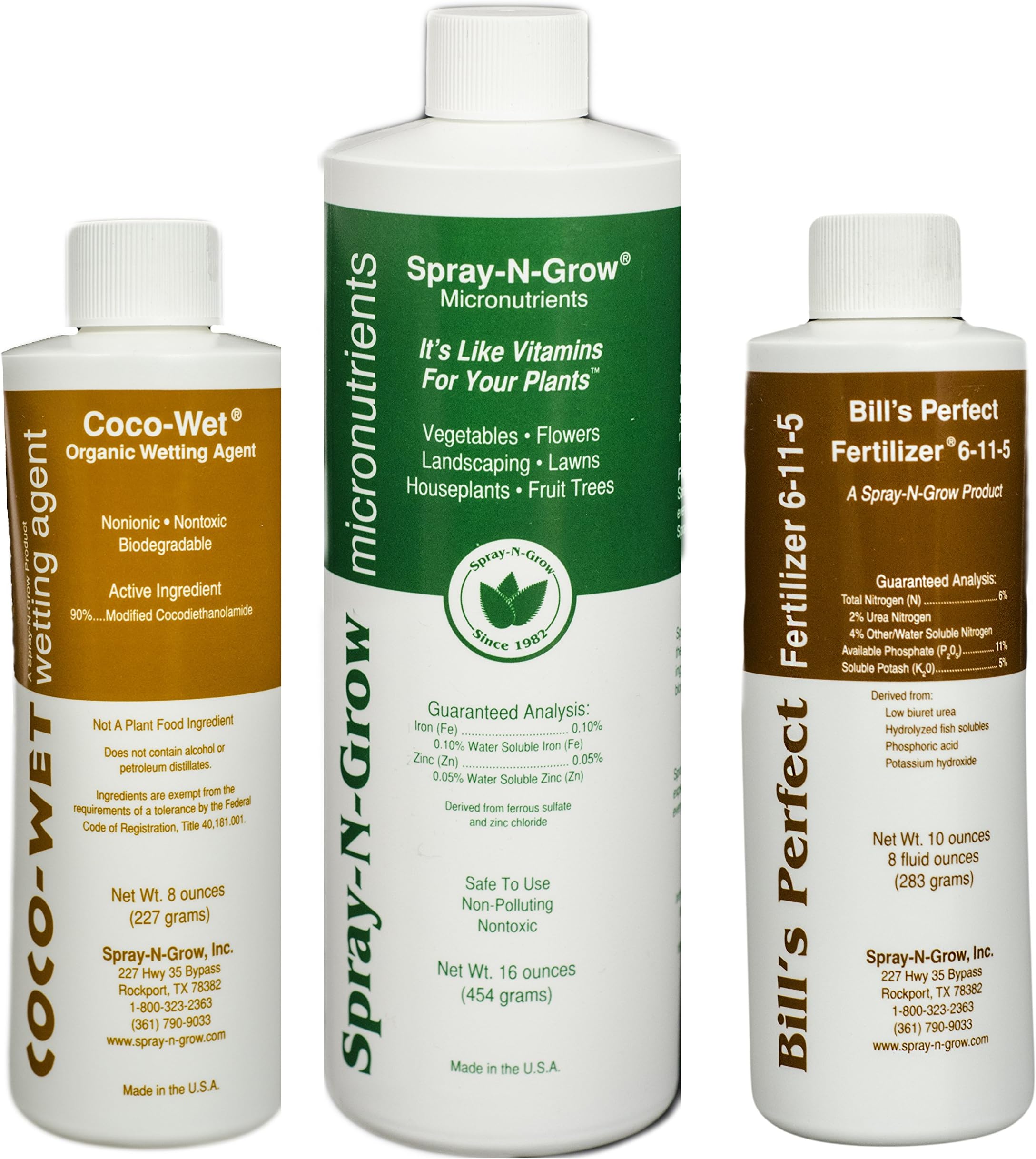 Amazon.com: Spray-N-Grow SNG32 Micronutrients, 1-Quart Micro Nutrients ...