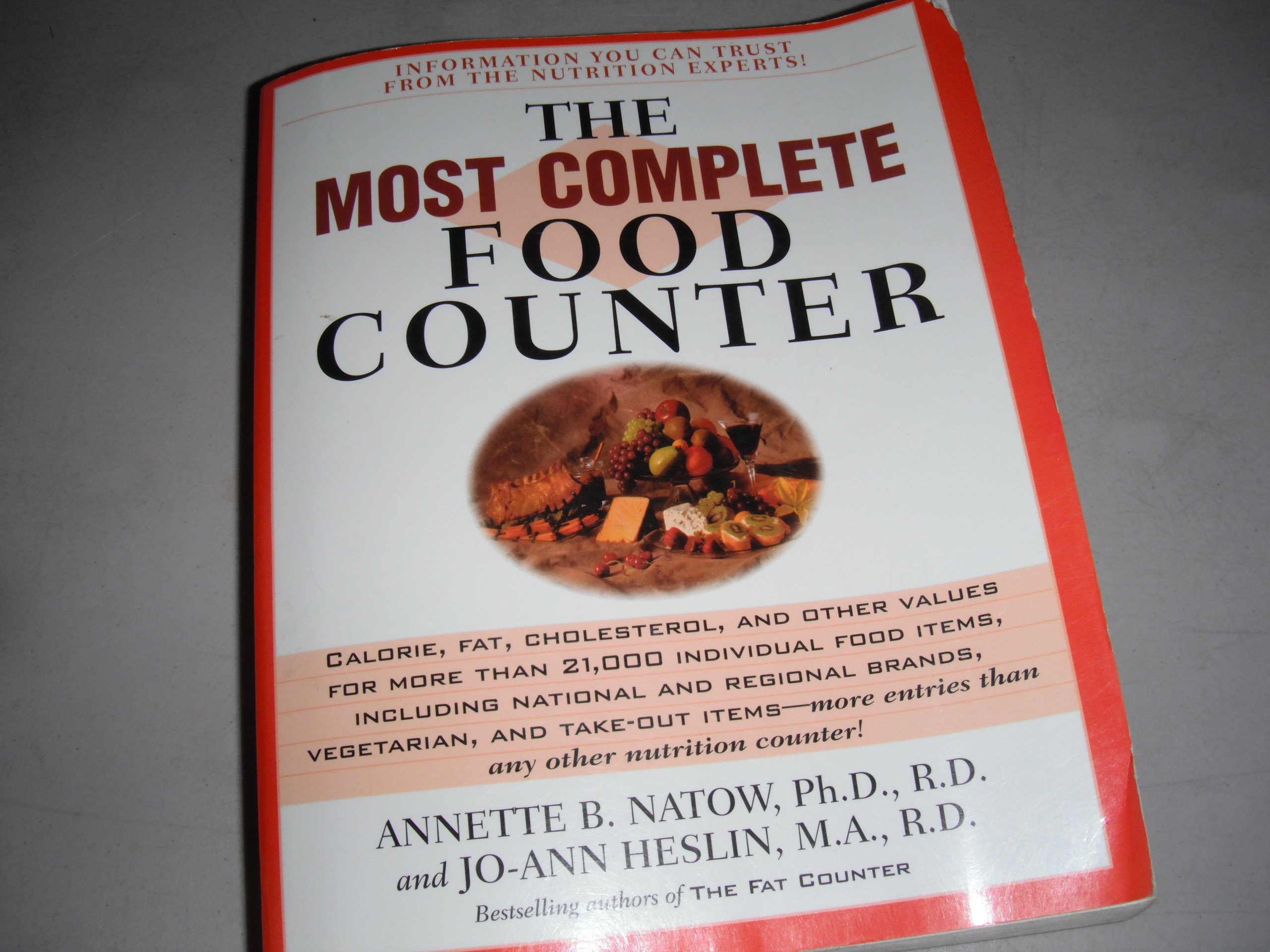 The Most Complete Food Counter: Natow & Heslin, Annette: 9780671025618 ...