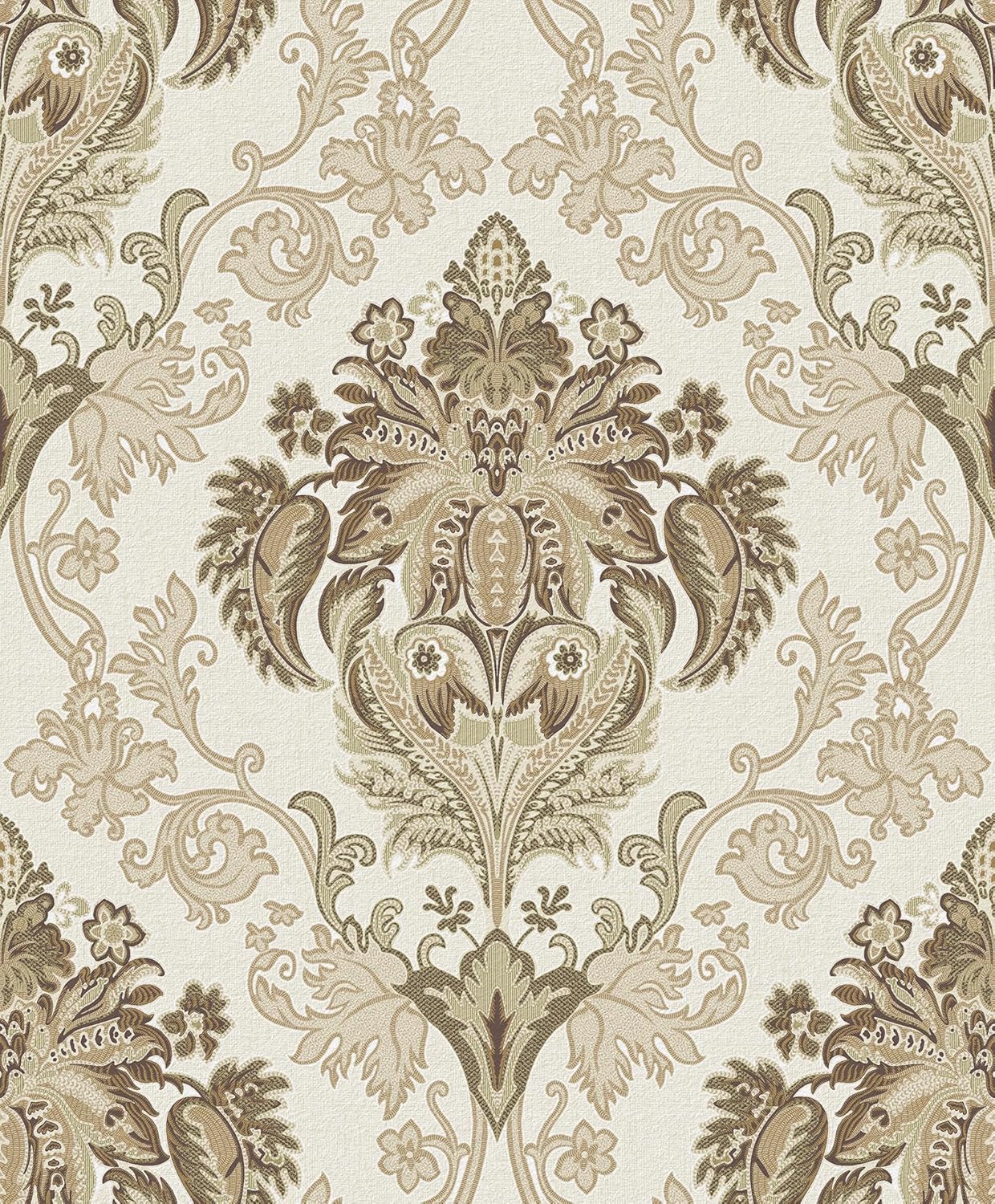 Amazon.com: WESTICK Victorian Damask Peel and Stick Wallpaper Vintage ...