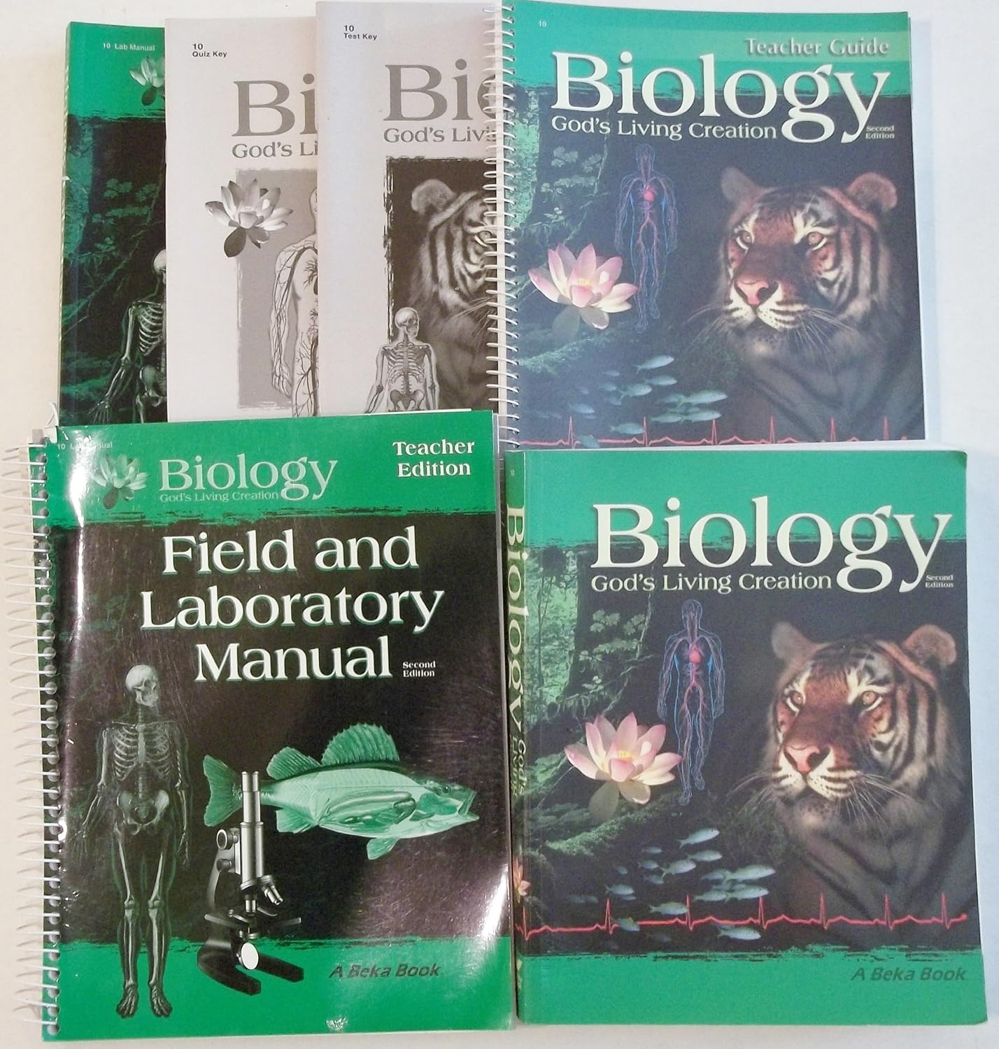 Amazon.com: Biology God's Living Creation 6 Book set (A beka book ...